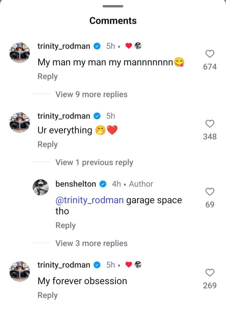 Ben Shelton Documents His and Soccer Star Girlfriend Trinity Rodman’s ...