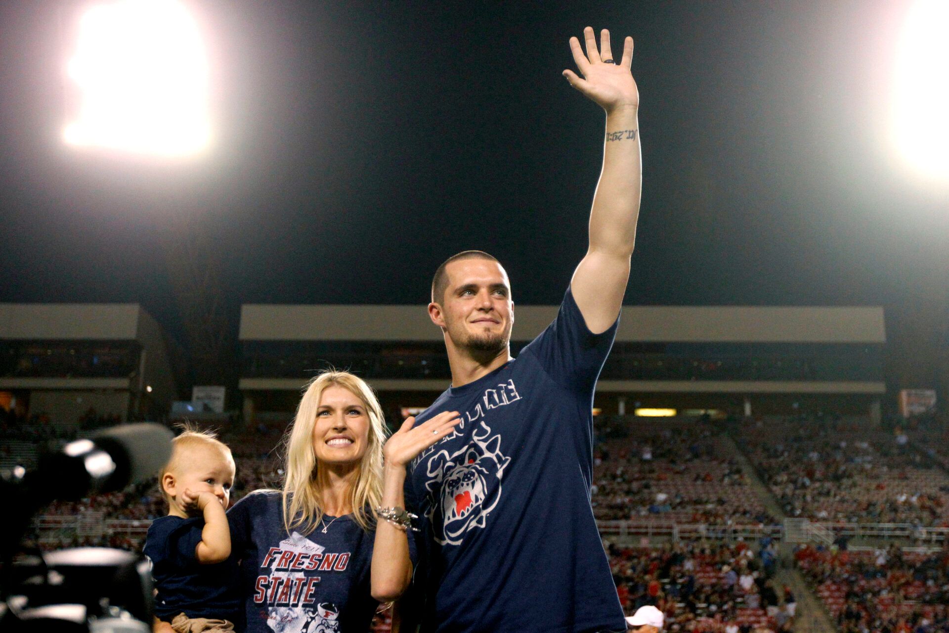 Derek Carr’s Wife Heather Reveals the First Thing Saints QB Did After Retiring