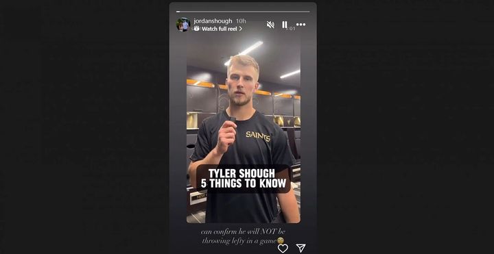 Tyler Shough’s Wife Jordan Makes Revelation About Saints QB As New ...