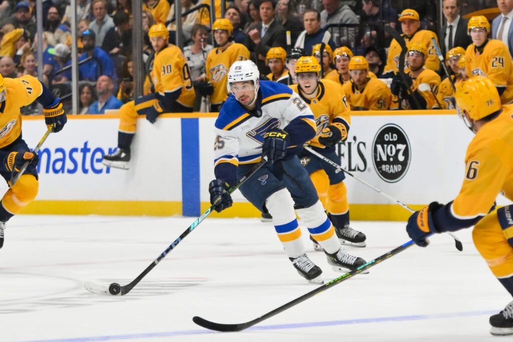 5 St. Louis Blues Players Who May Not Be Back Next Season After Round 1 ...