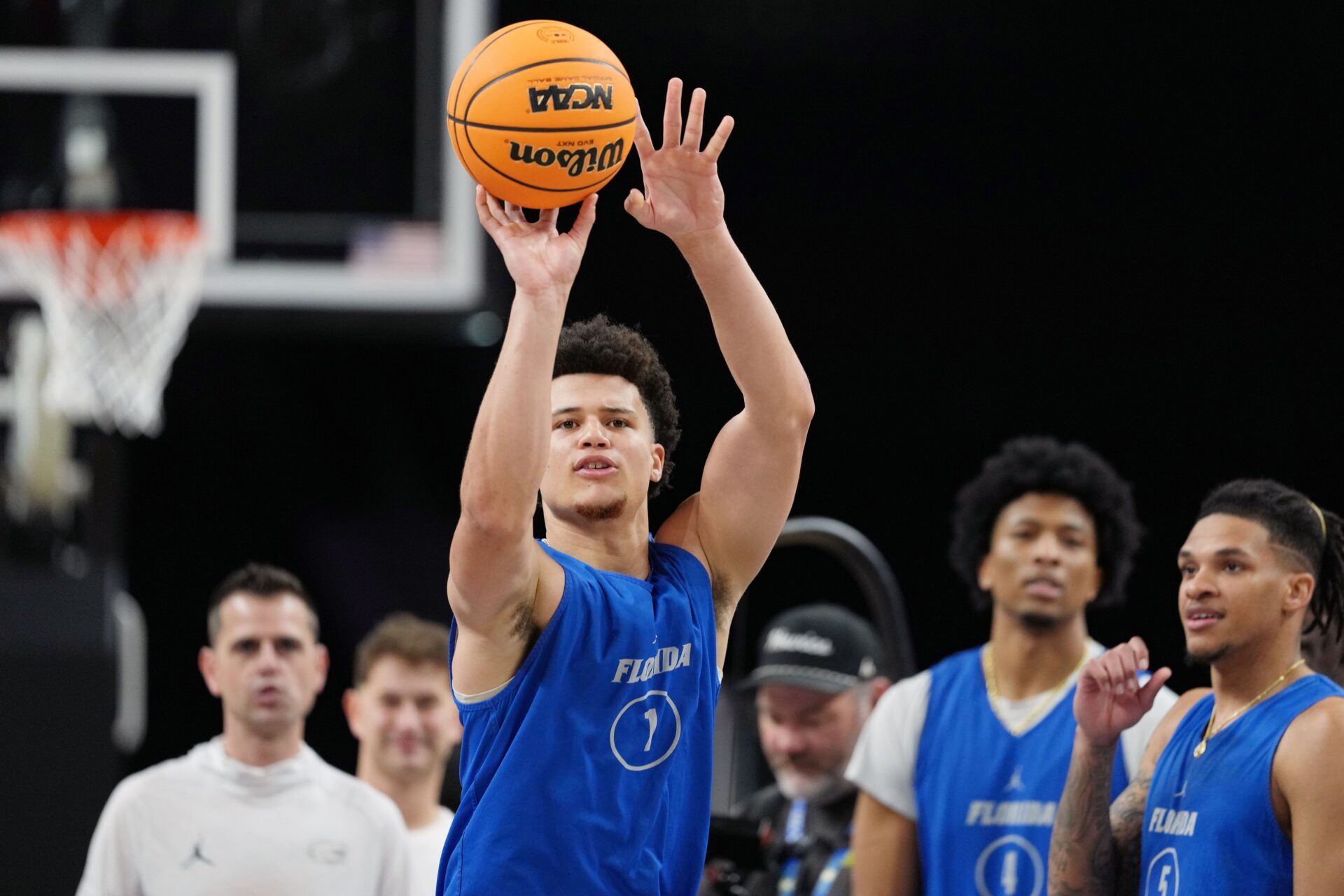 WATCH: National Champion Walter Clayton Jr. Lights Up NBA Draft Combine ...