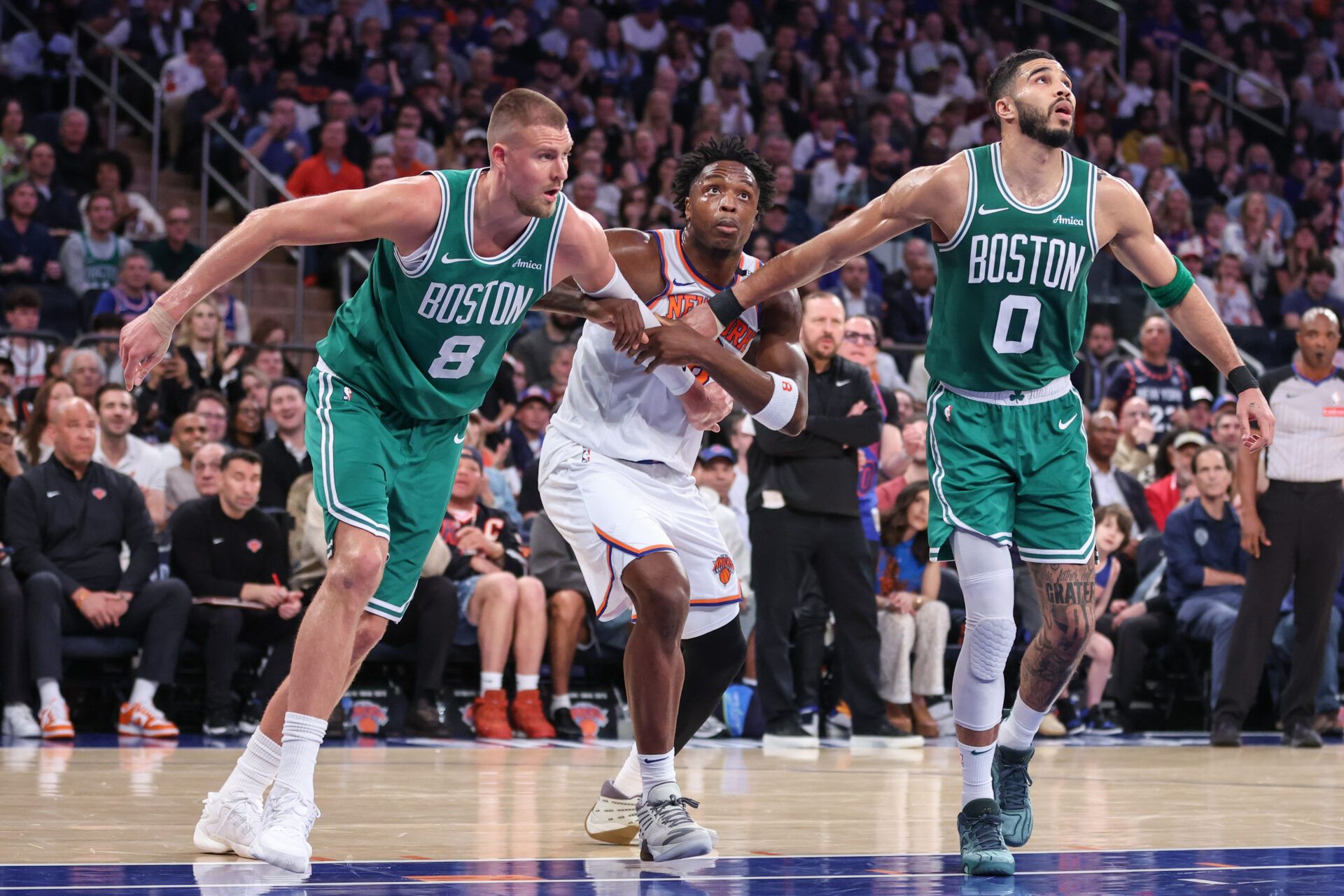 NBA Analyst Questions Kristaps Porziņģis’ Future As Celtics Sit on the Brink of Playoffs ...