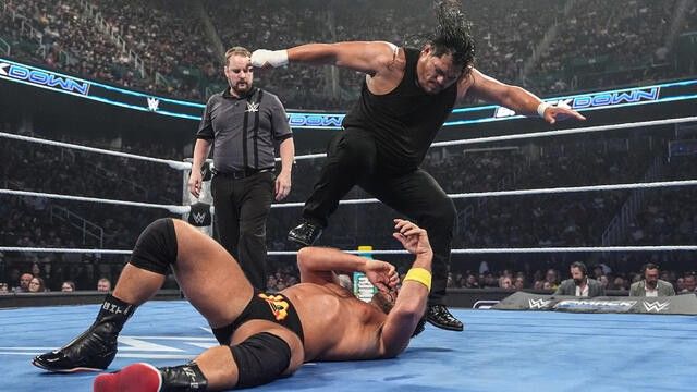 JC Mateo (FKA Jeff Cobb) Breaks Character During WWE SmackDown Debut