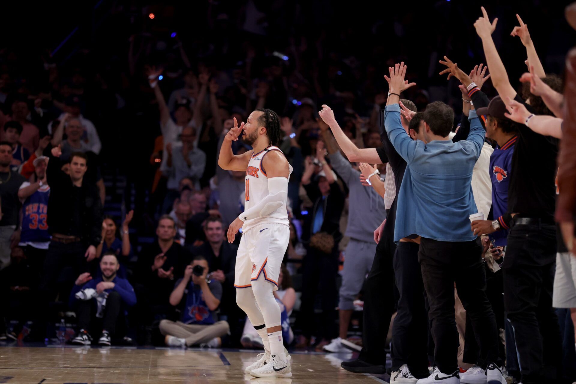 WATCH: Knicks Fans Chant 'F*** Boston' and Surround Celtics Team Bus ...