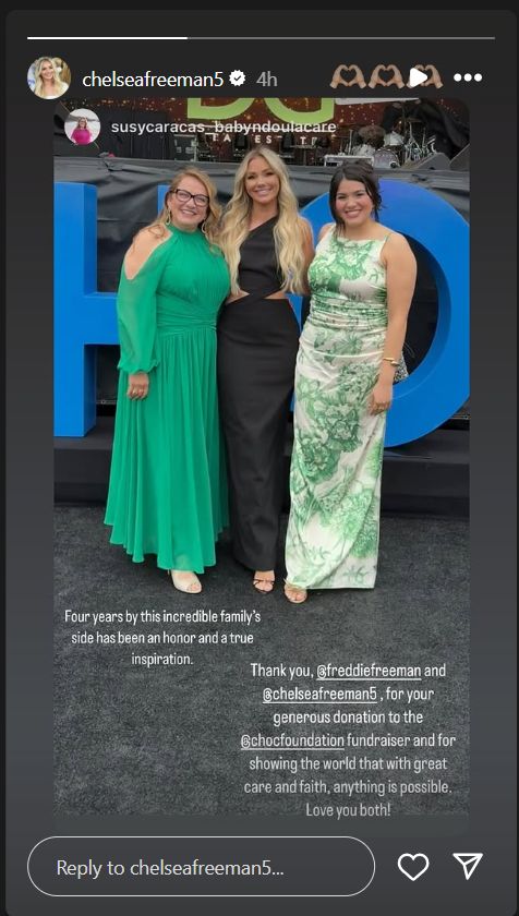 Freddie Freeman’s Wife Chelsea Steals the Spotlight in Elegant Black ...