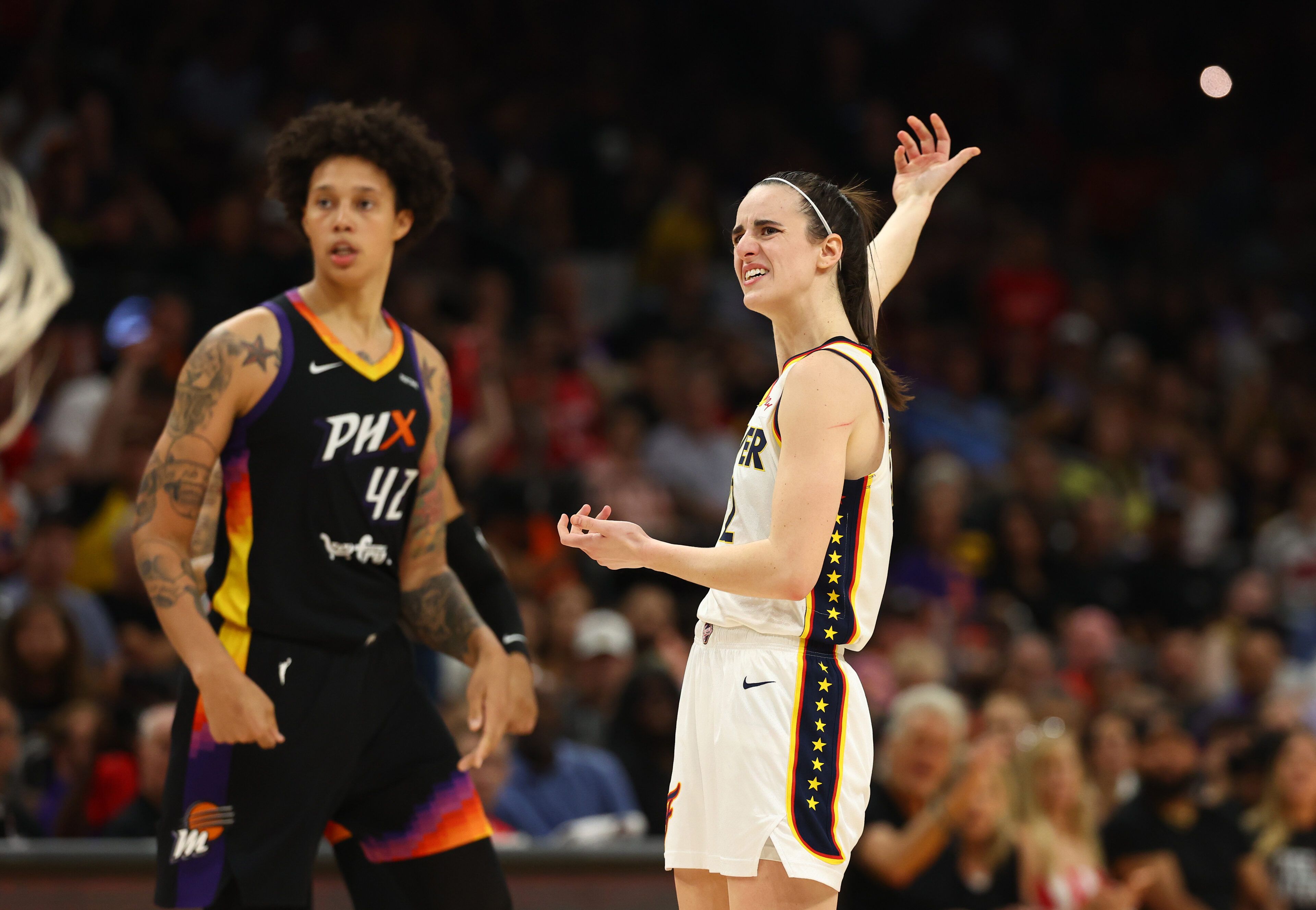 ‘She’s the GOAT’ – WNBA Fans Cheer as Brittney Griner Hands Caitlin ...