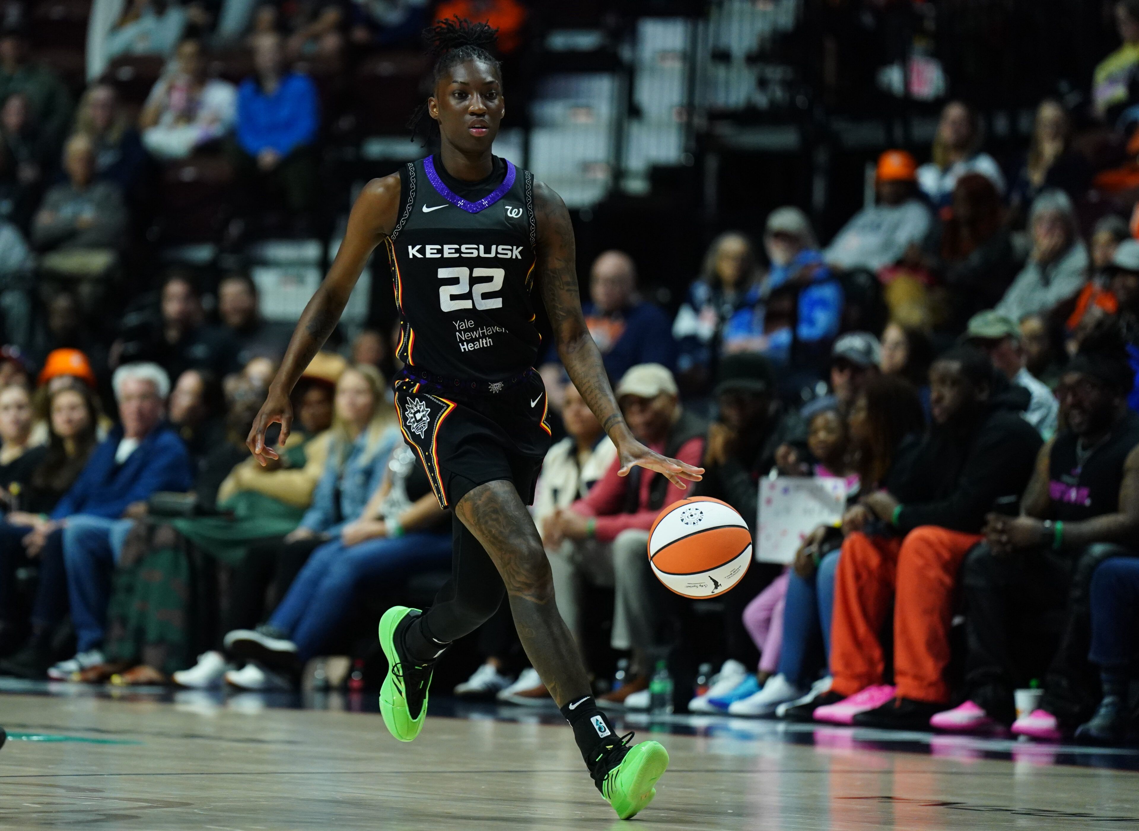 Sun Rookie Saniya Rivers Gets Emotional While Dedicating WNBA Debut to ...