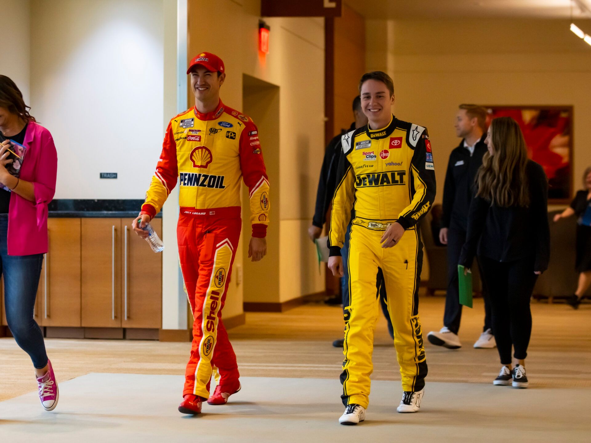Denny Hamlin Shares Surprising Take on Joey Logano–Christopher Bell ...