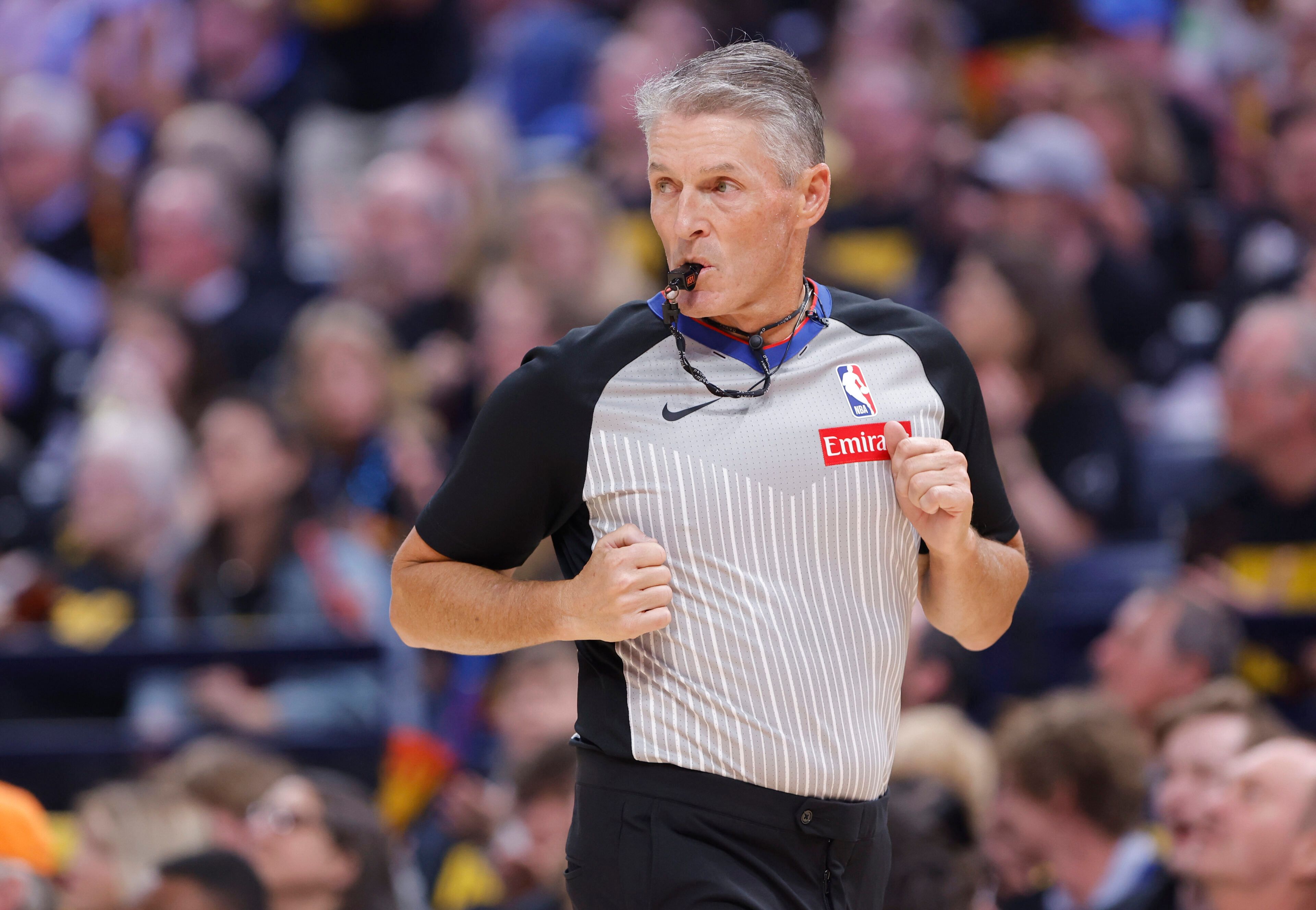 WATCH: NBA Referee Scott Foster Gets Bloody Nose After Brutal Hit ...