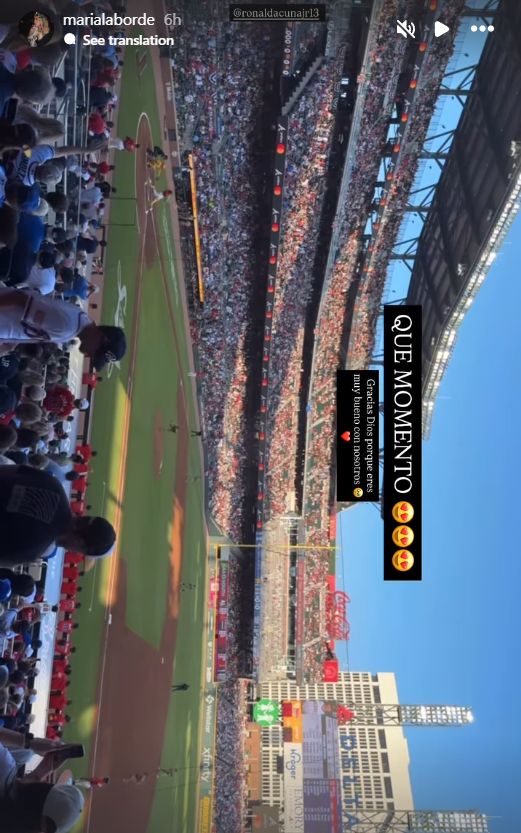 Ronald Acuña Jr.’s Wife Maria’s Game Day Glamor Shines as Braves Star ...