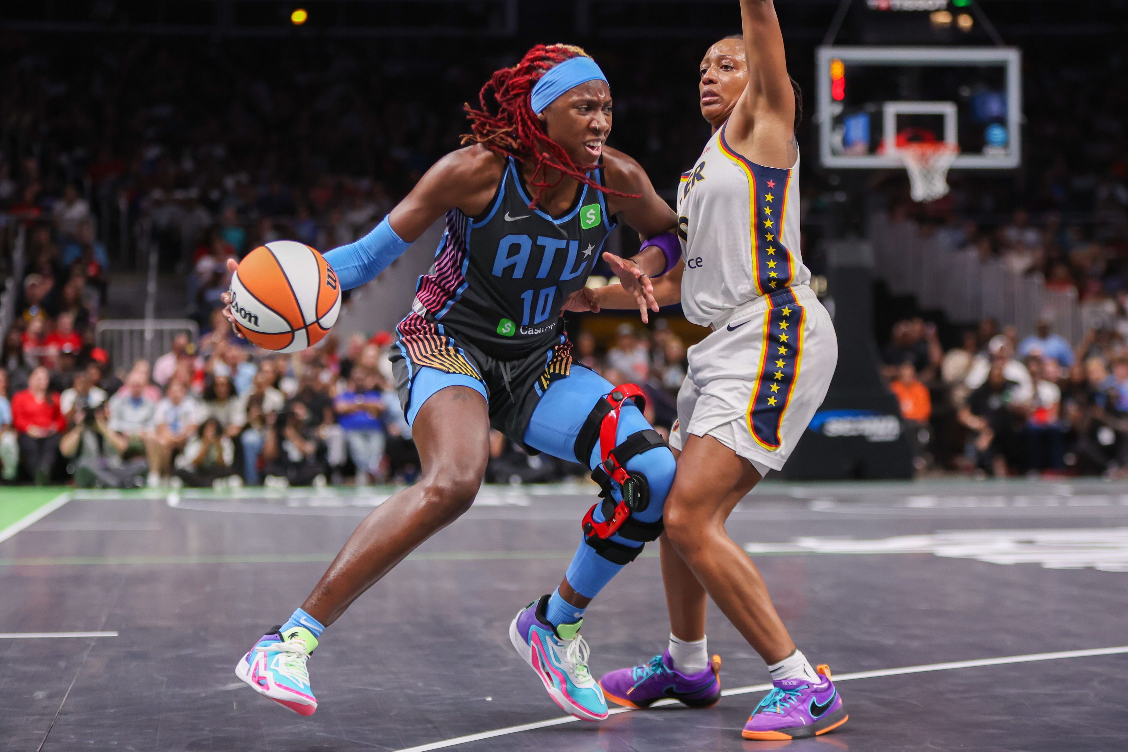 IN PHOTOS: Dream’s New WNBA Court Design Sends Deeply Powerful Message ...