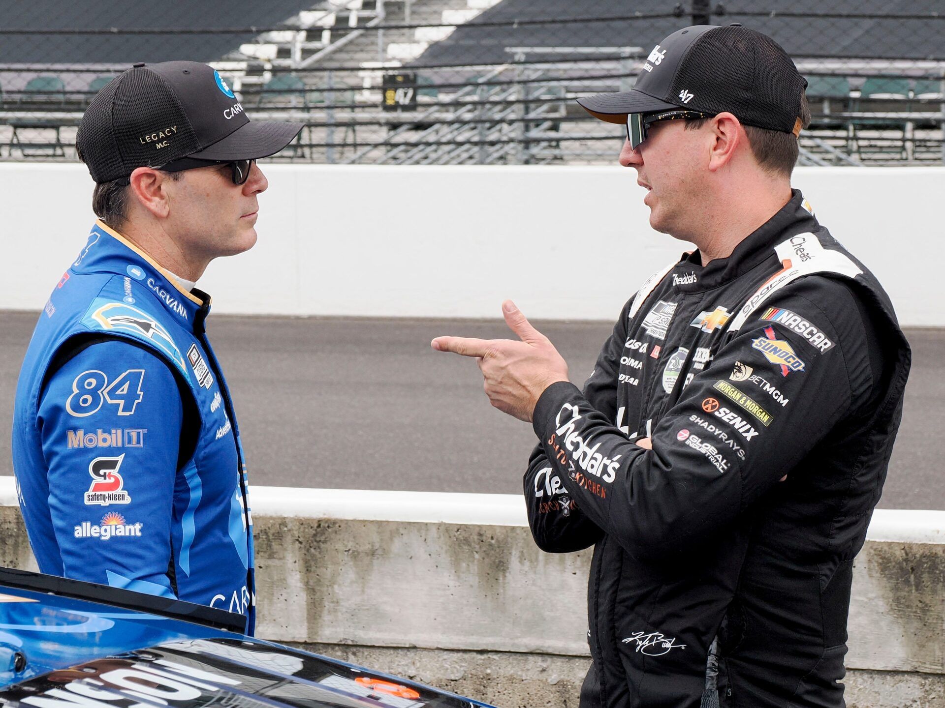 Cup Series Titans Kyle Busch and Jimmie Johnson Lock Horns Over ...