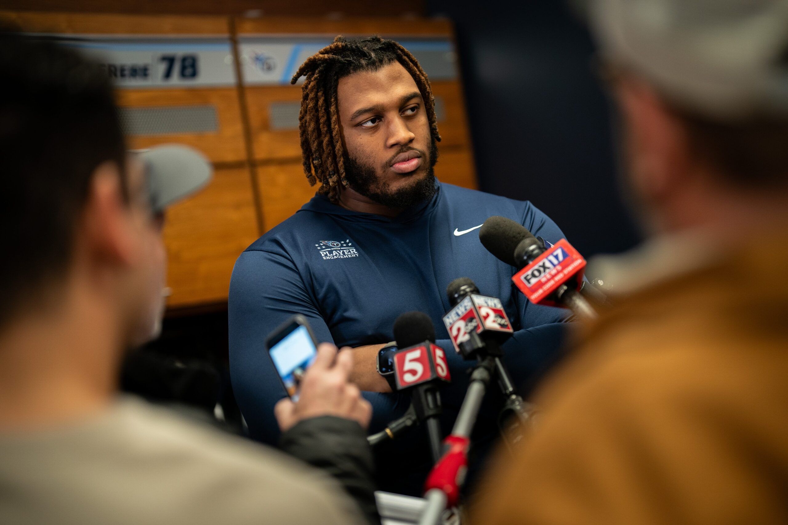 ‘He’s a Leader’ – Titans OT JC Latham Makes Feelings Clear About ...
