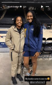 Aliyah Boston Drops Heartfelt 6-Word Message After Special Visit From Former Gamecocks Teammate ...