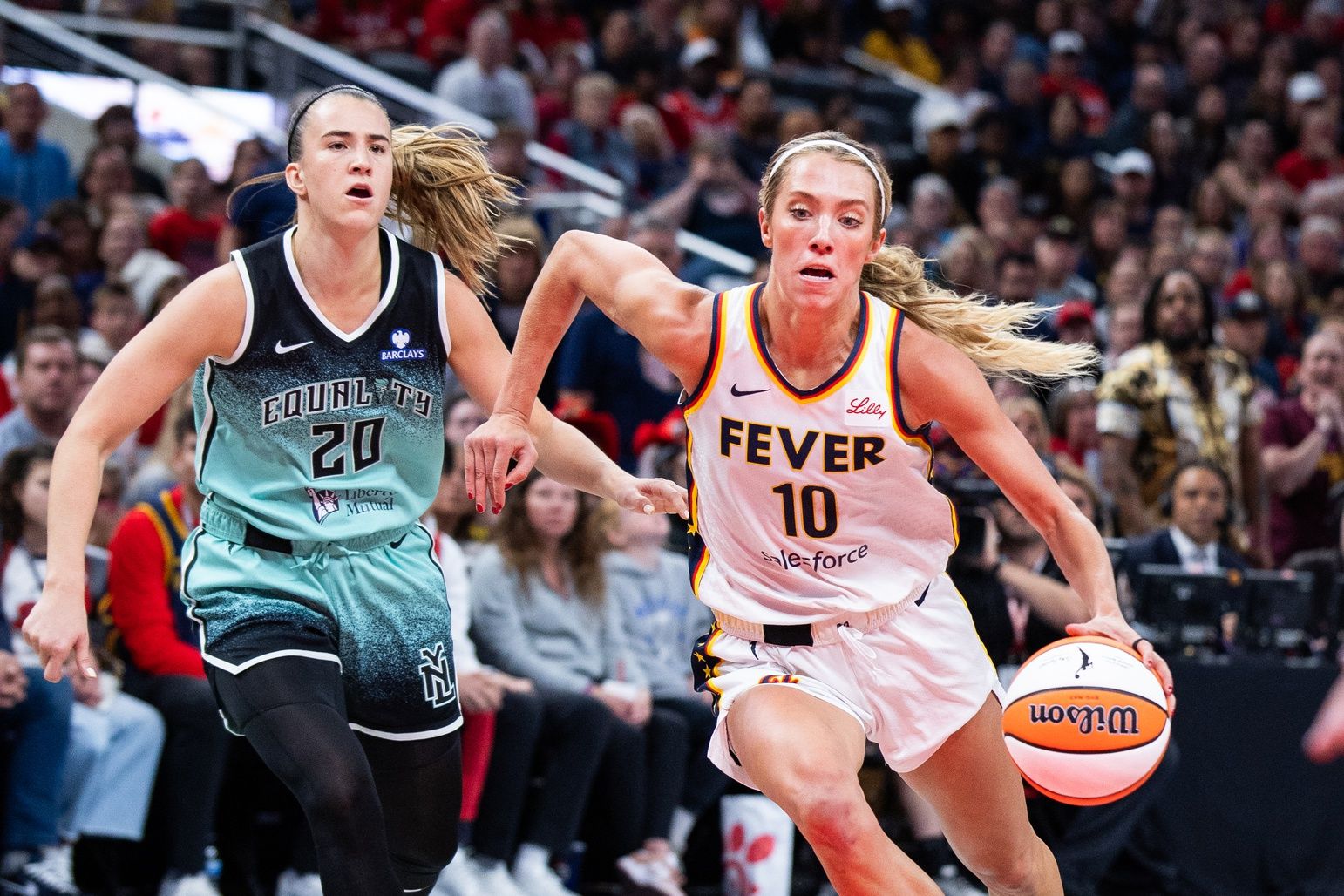 Lexie Hull Addresses Challenge of Playing Without Injured Indiana Fever ...