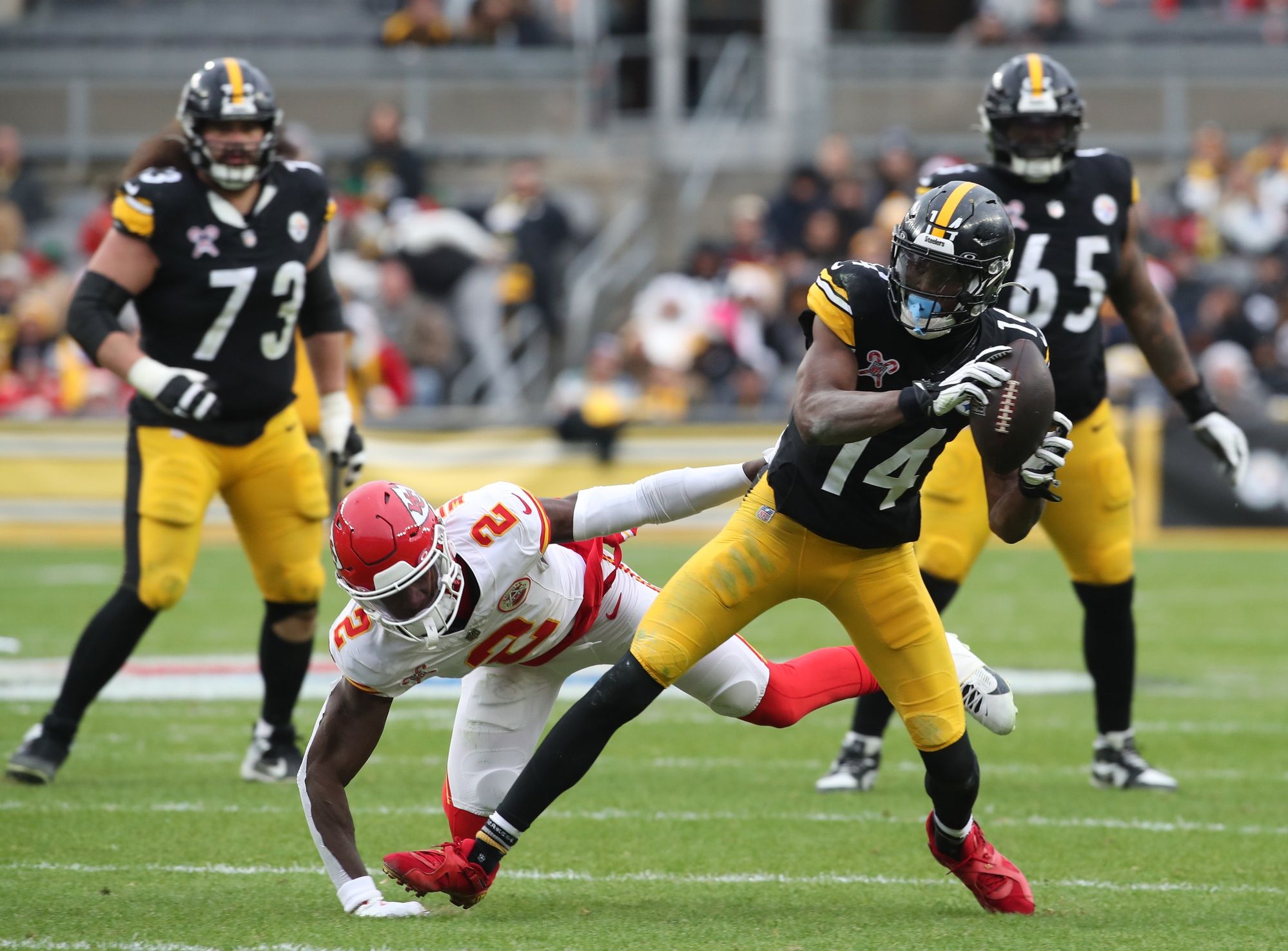 Did George Pickens Take a Subtle Dig at Steelers in Message for Minkah ...