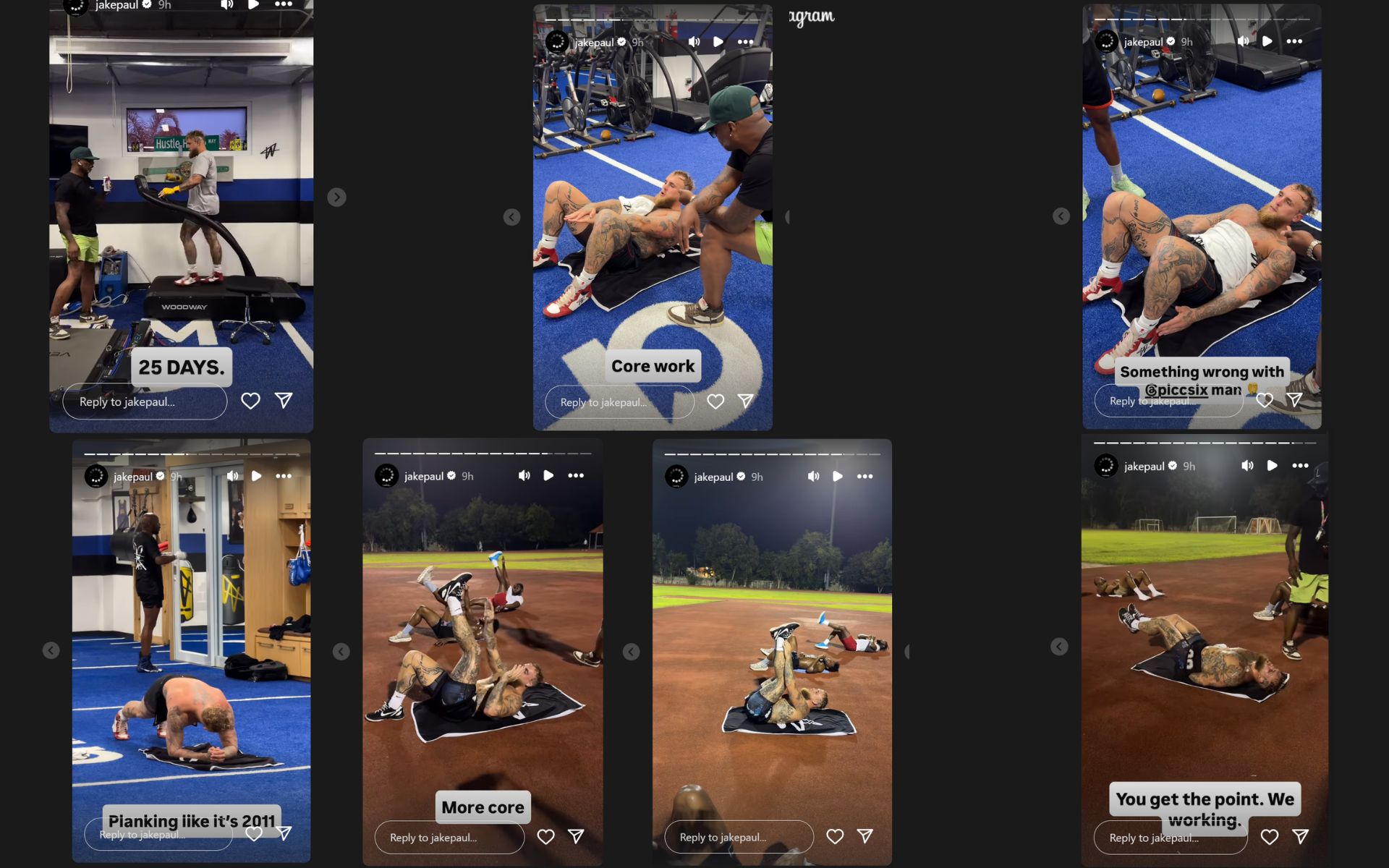 WATCH: Jake Paul’s Killer ‘Core Workout’ 25 Days Removed From Julio ...