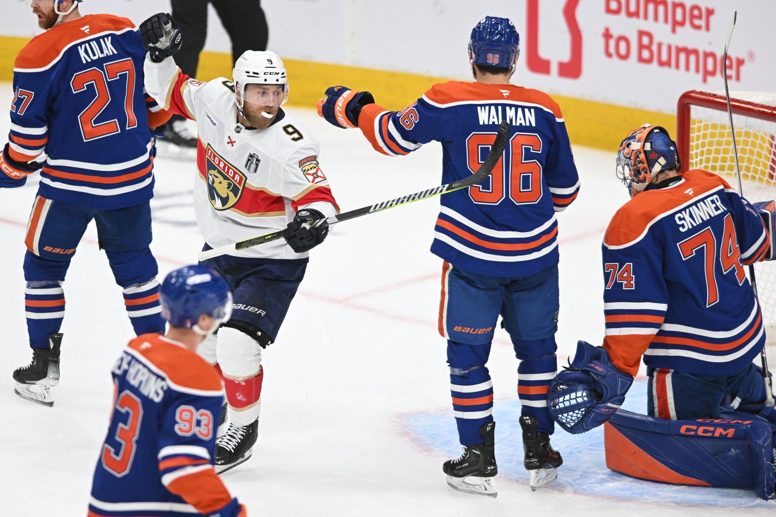 How Sam Bennett Escaped Goalie Interference Call In Game 1 Against Oilers