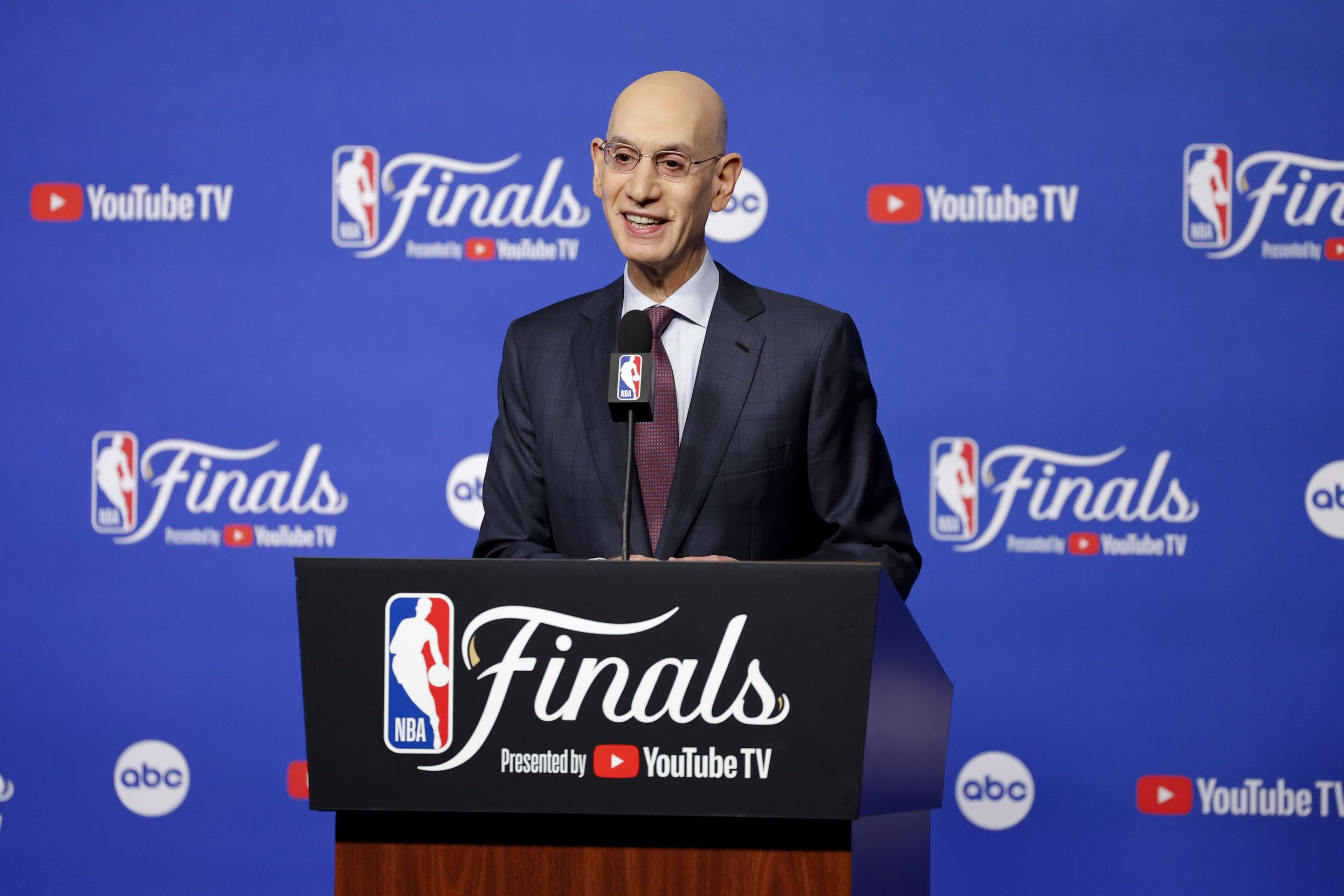 NBA Commissioner Adam Silver Breaks Silence on the Lack of On-Court ...