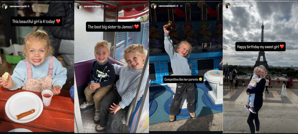 Pregnant Caroline Wozniacki Lovingly Celebrates the Birthday of Her ...