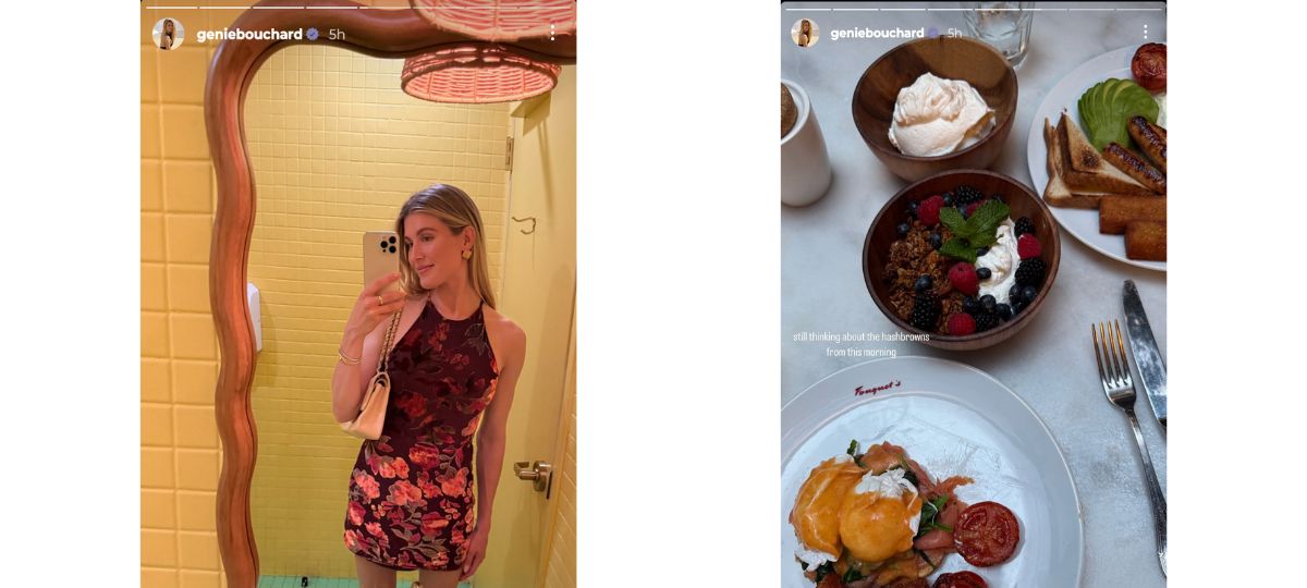 Eugenie Bouchard Lives It Up in New York, From ‘Biggest’ Catch-Up With ...