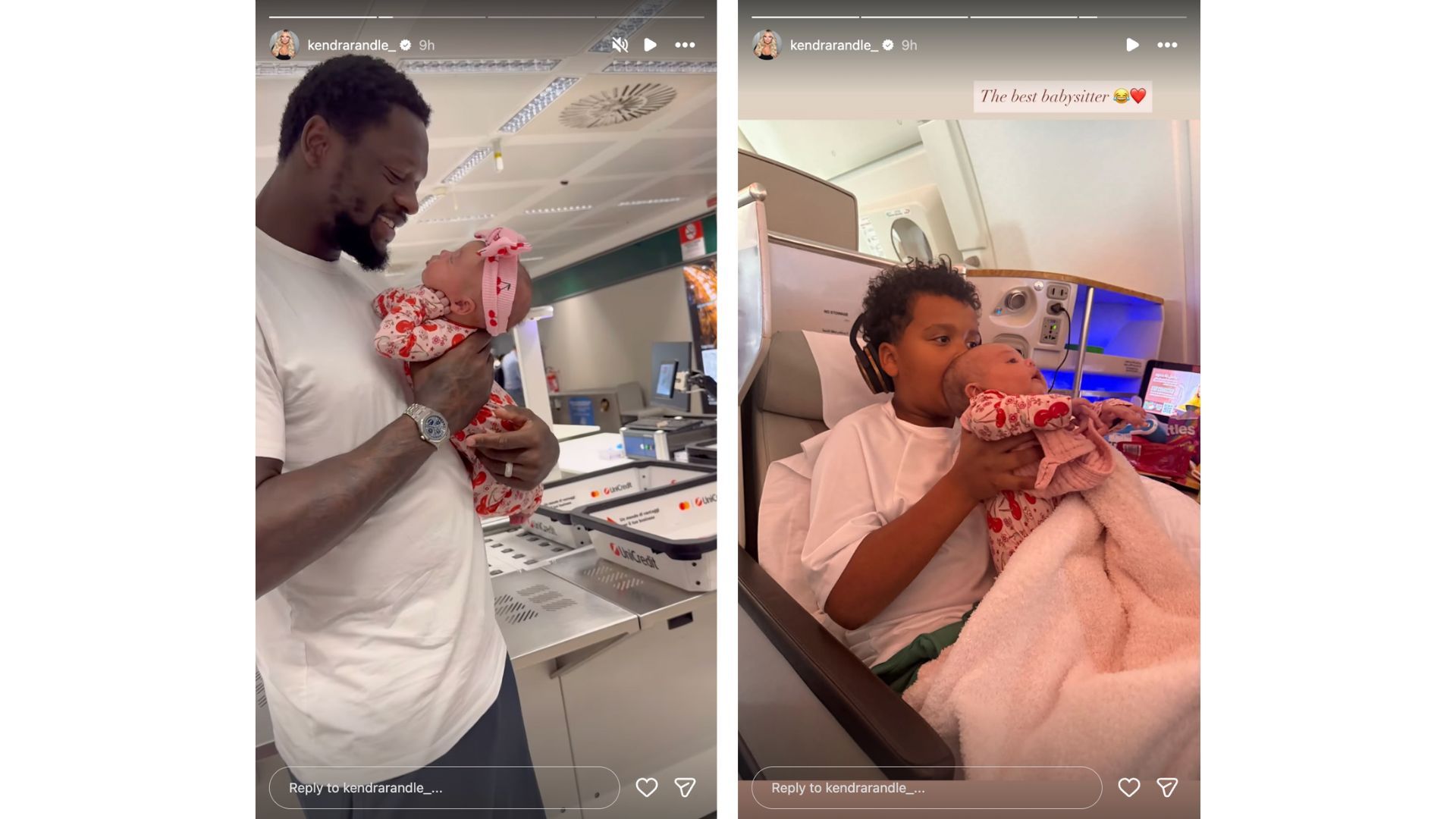 Julius Randle's Wife Kendra Captures Wolves Star's Adorable Moment With ...