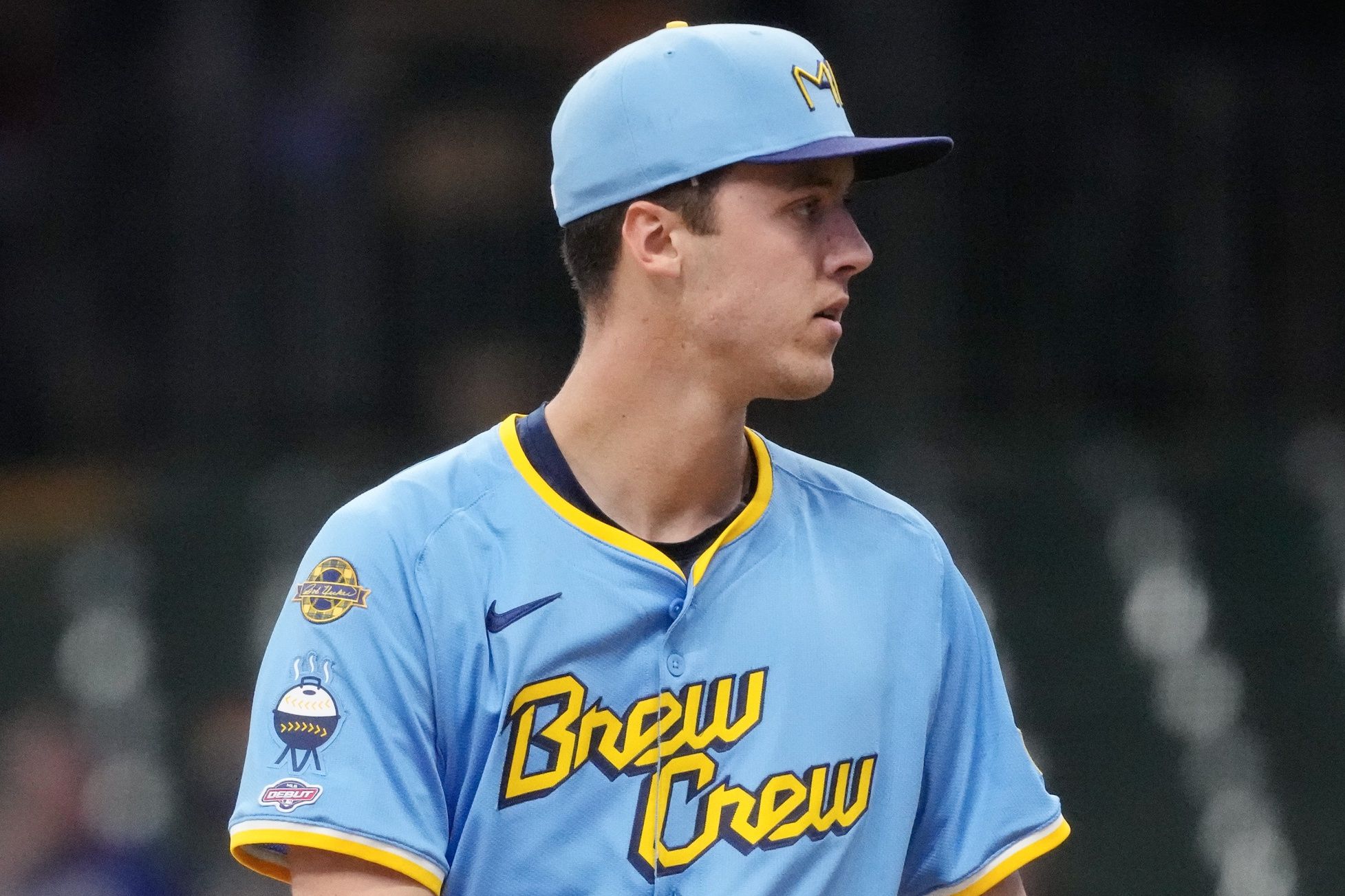 Jacob Misiorowski Exits in Sixth After Ankle Injury Halts Brewers ...