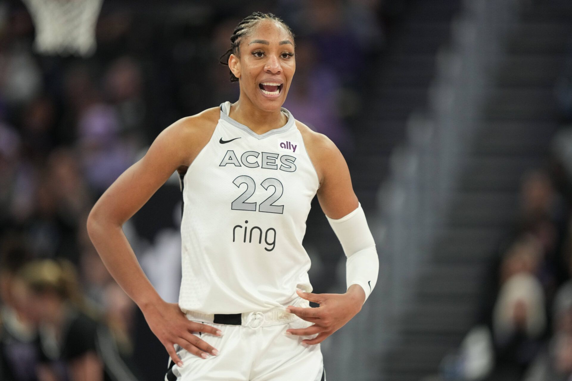 A’ja Wilson Makes WNBA History Again in Just Her First Game Back From Concussion in Aces’ Loss ...