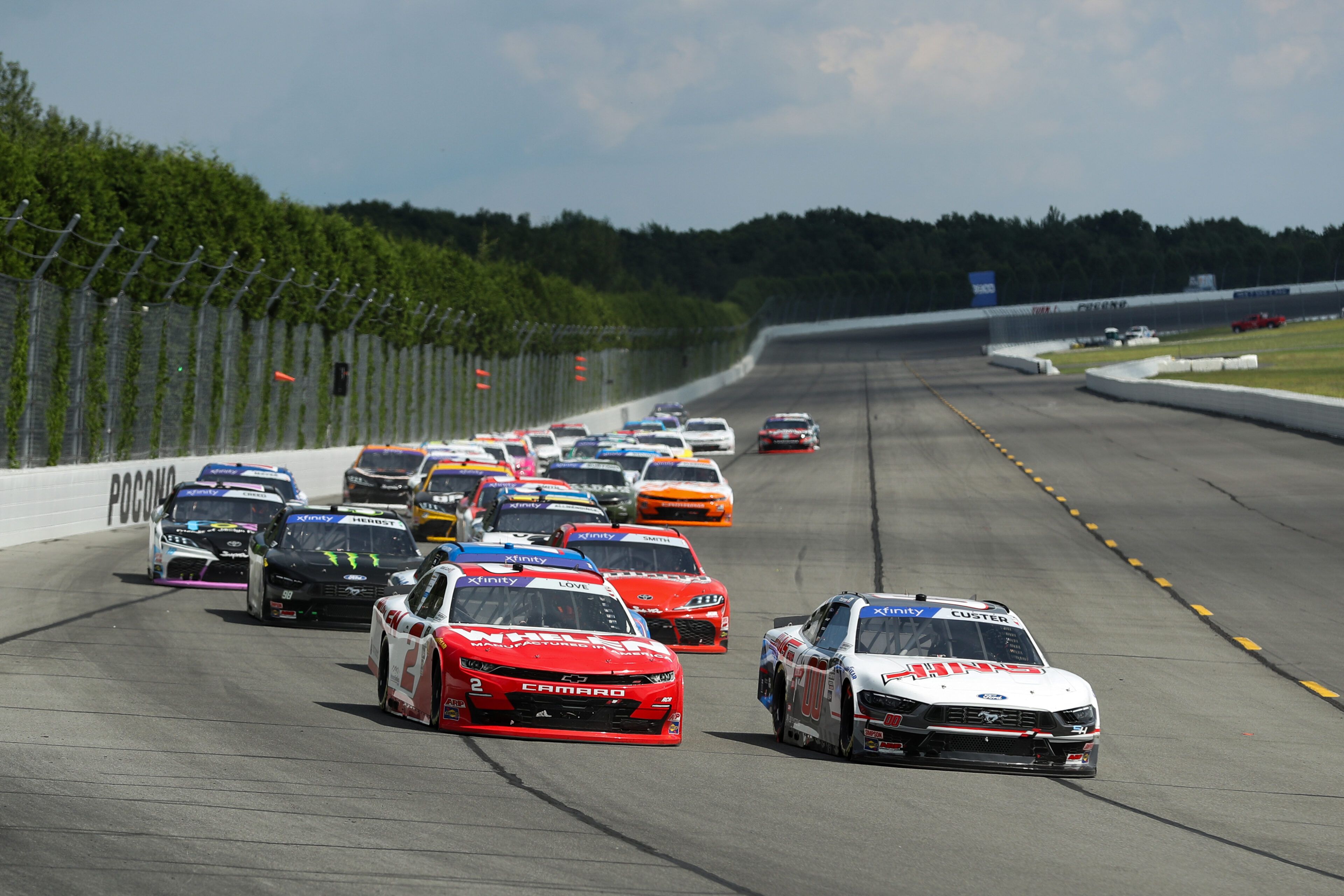 Pocono Xfinity Starting Lineup: Chase Elliott, Brandon Jones Claim ...