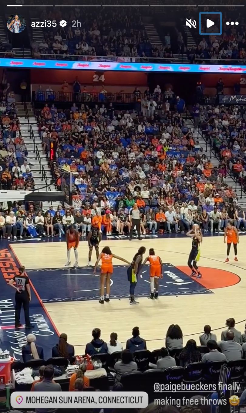 Azzi Fudd Has 4-Word Take On Paige Bueckers After Courtside Reunion at ...