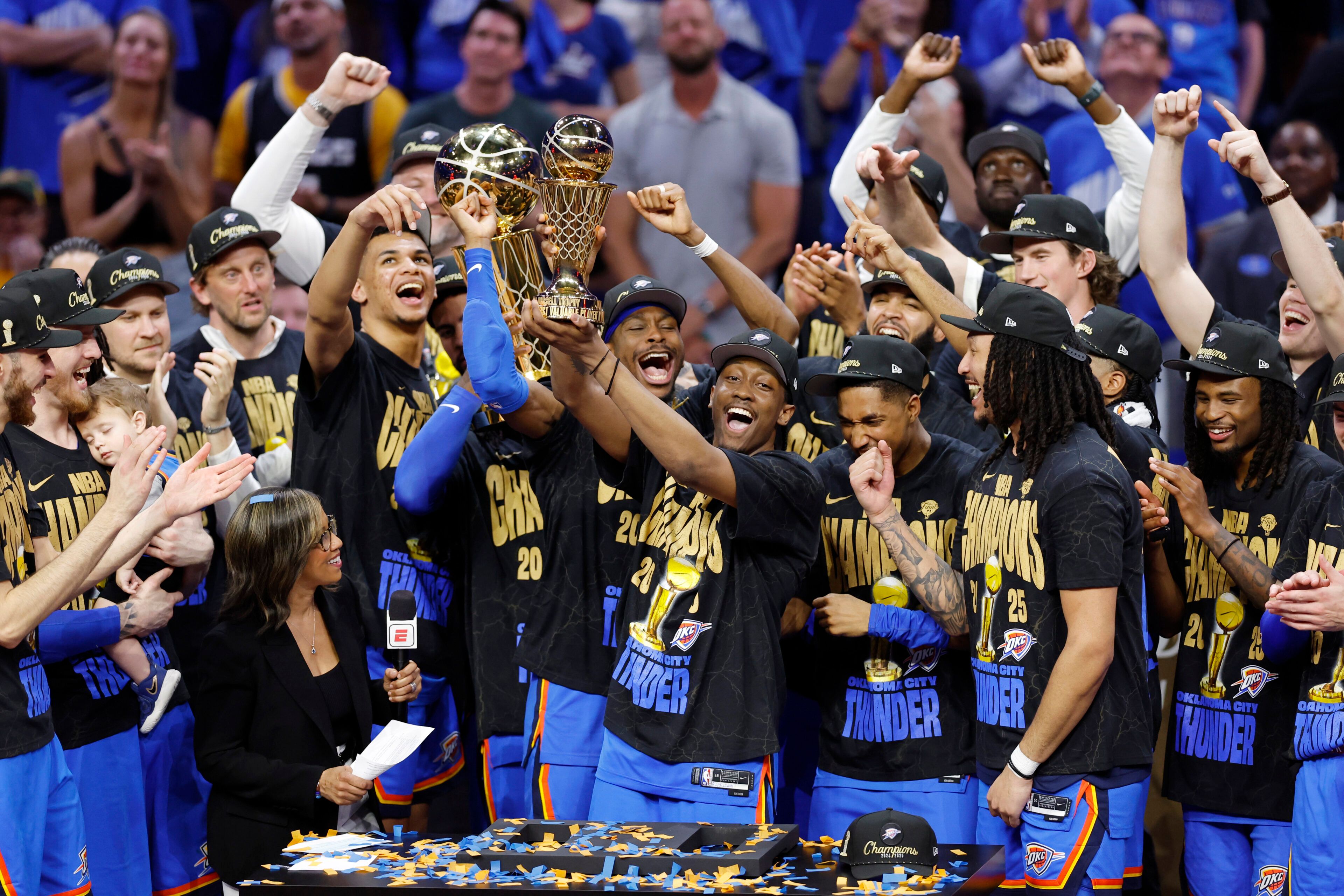Thunder Win First NBA Championship as Shai Gilgeous-Alexander Makes ...