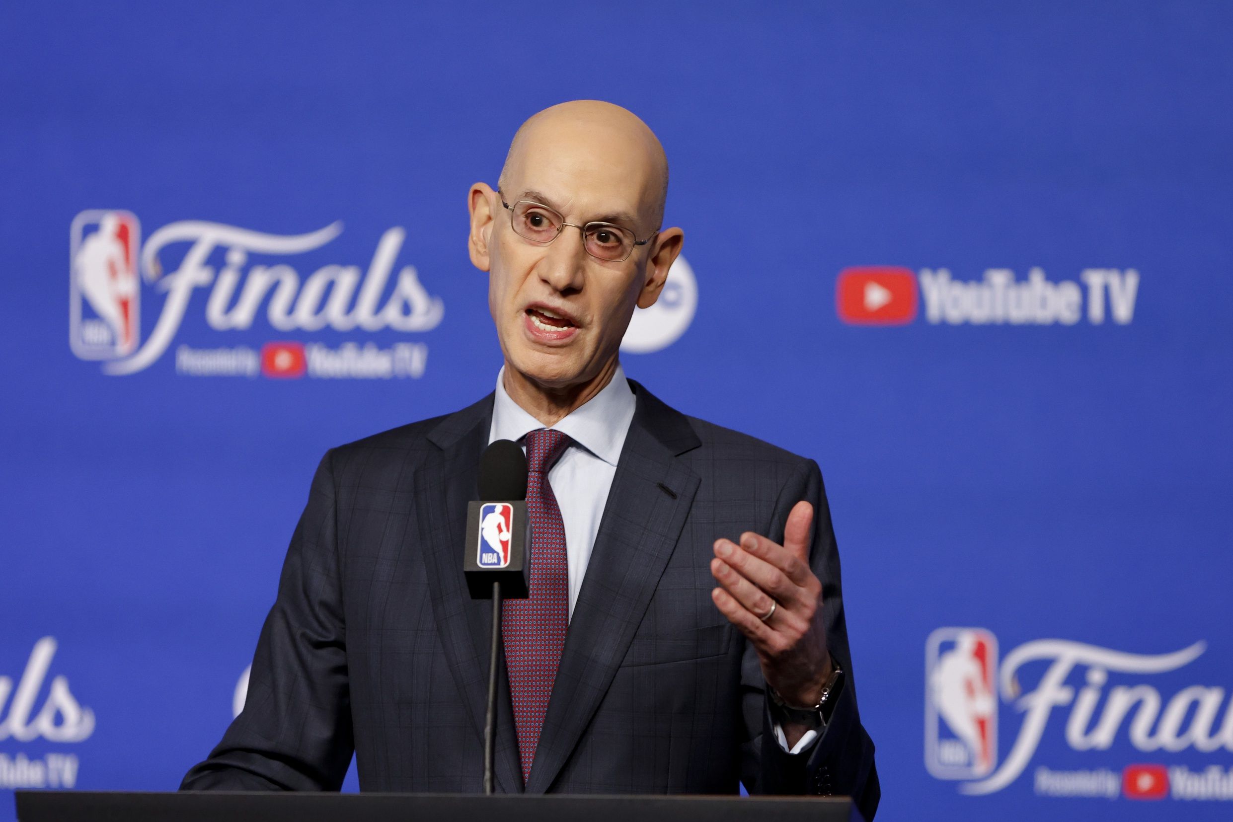 Analyst Makes Wild Playoffs Proposal to NBA Commissioner Adam Silver ...