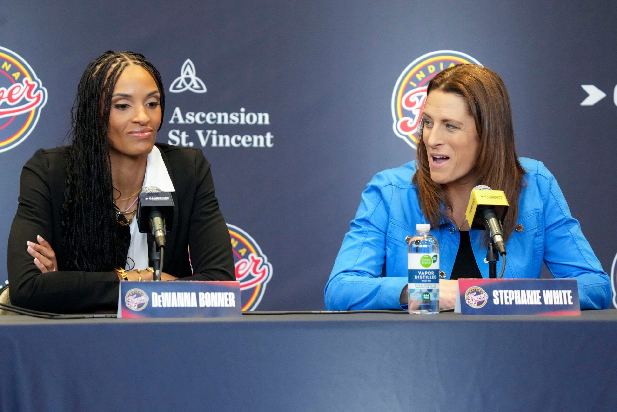 Fever HC Stephanie White Drops Unfiltered Response to DeWanna Bonner's Rumored Departure