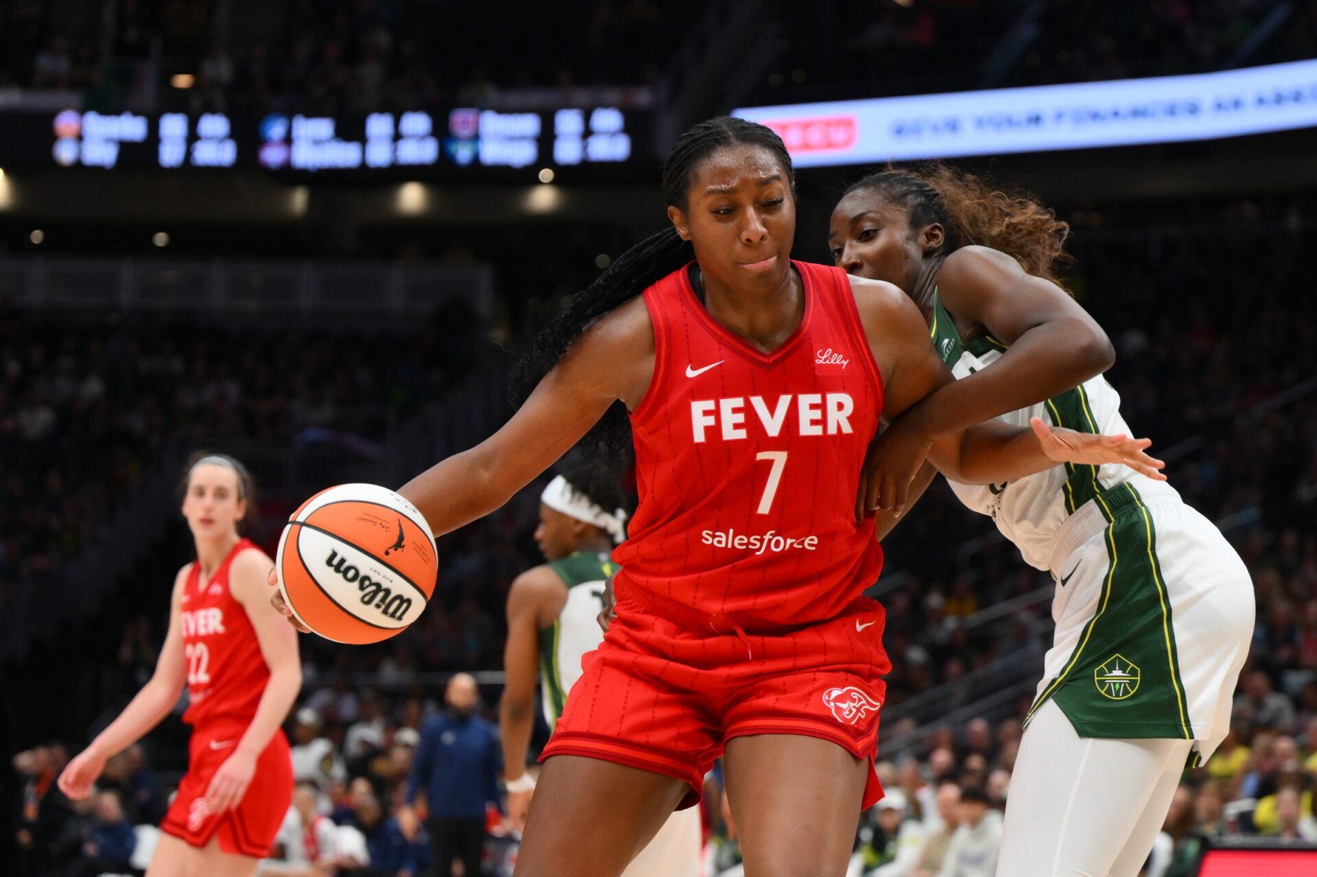 'She Saved CC' -- WNBA Fans React as Aliyah Boston's Career-High 31 ...
