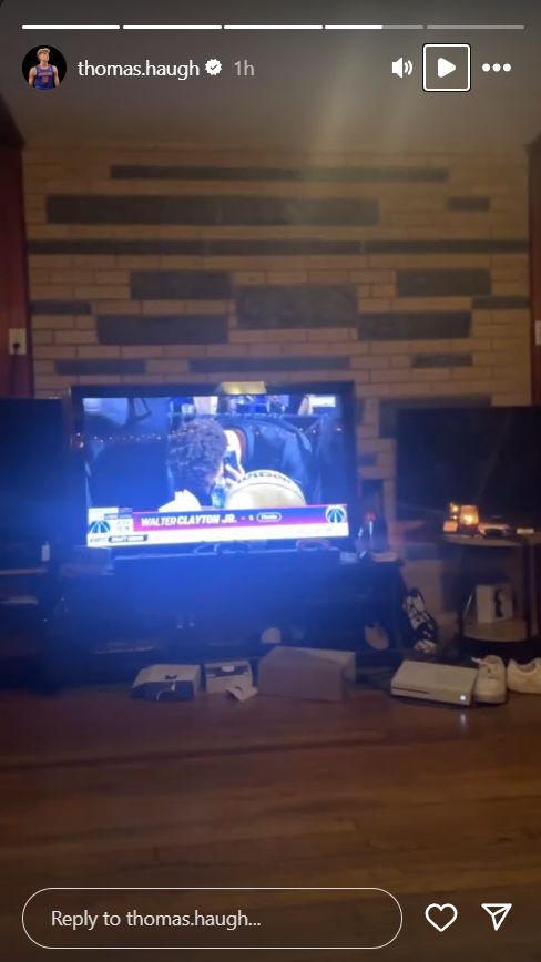 Thomas Haugh Erupts Into Excitement at Watch Party as Florida Buddy ...