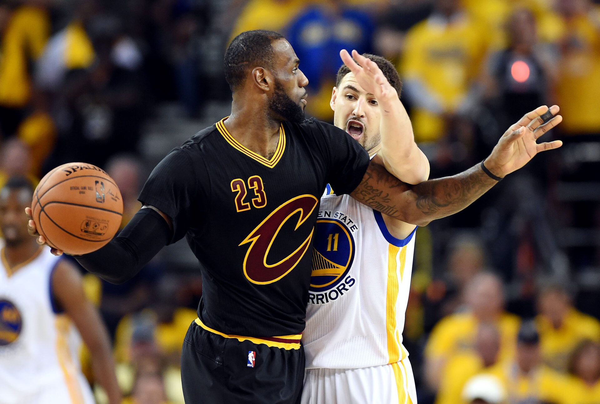 'Guess His Feelings Just Got Hurt' -- Looking Back at Klay Thompson's LeBron James Jab During ...