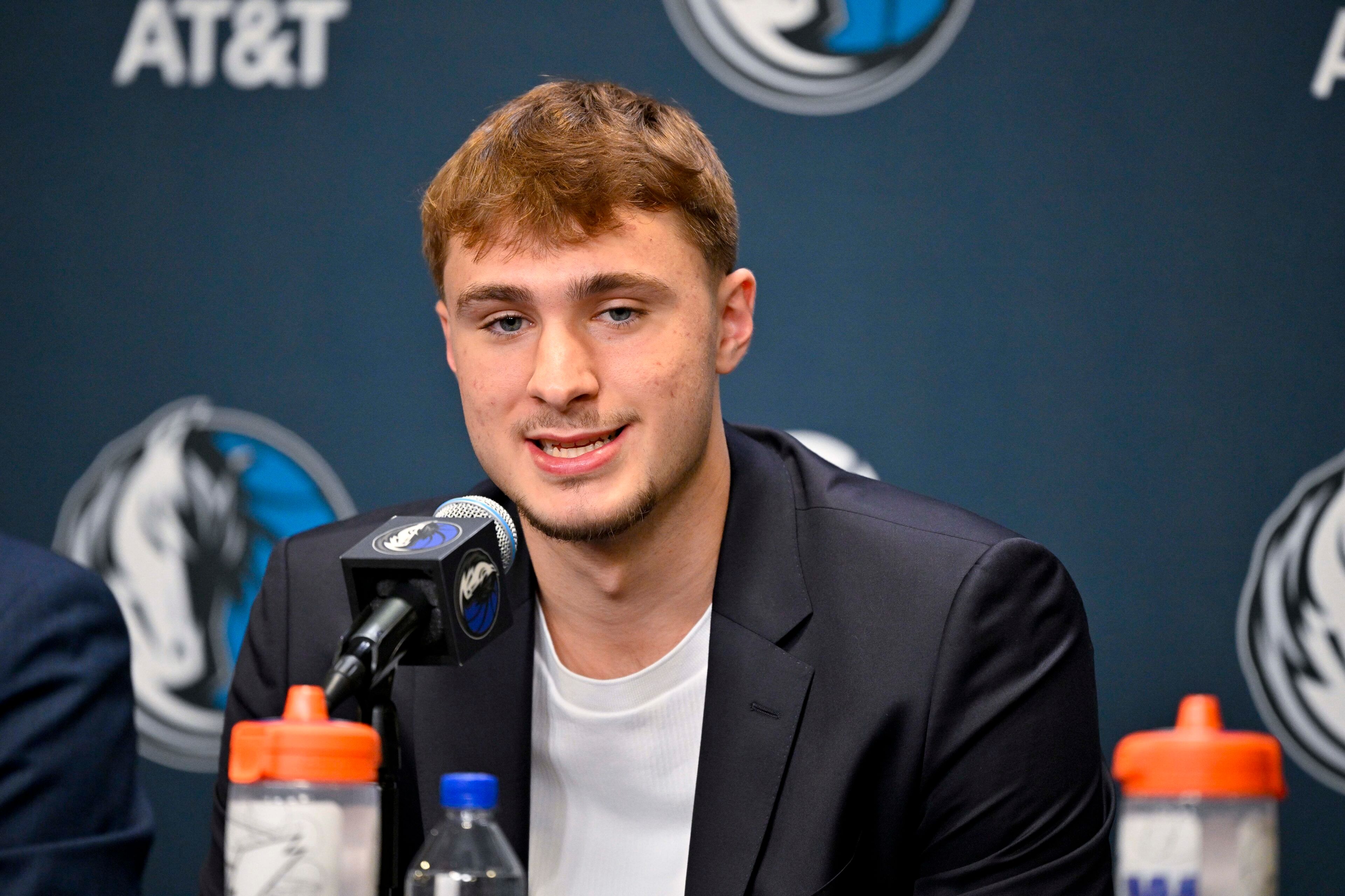 Mavericks Rookie Cooper Flagg Attends Wings-Fever Game As Paige ...