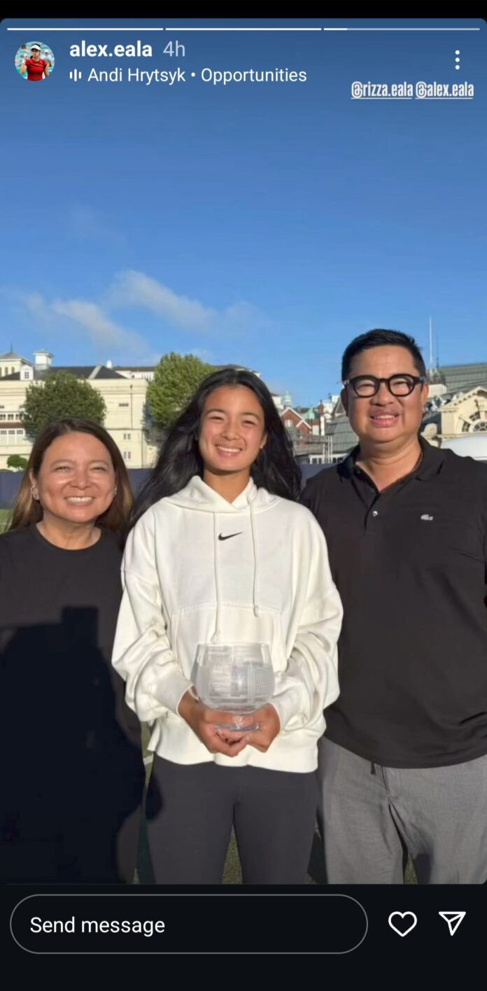 Alexandra Eala’s Parents Make a Sweet Appearance as She Heads to ...