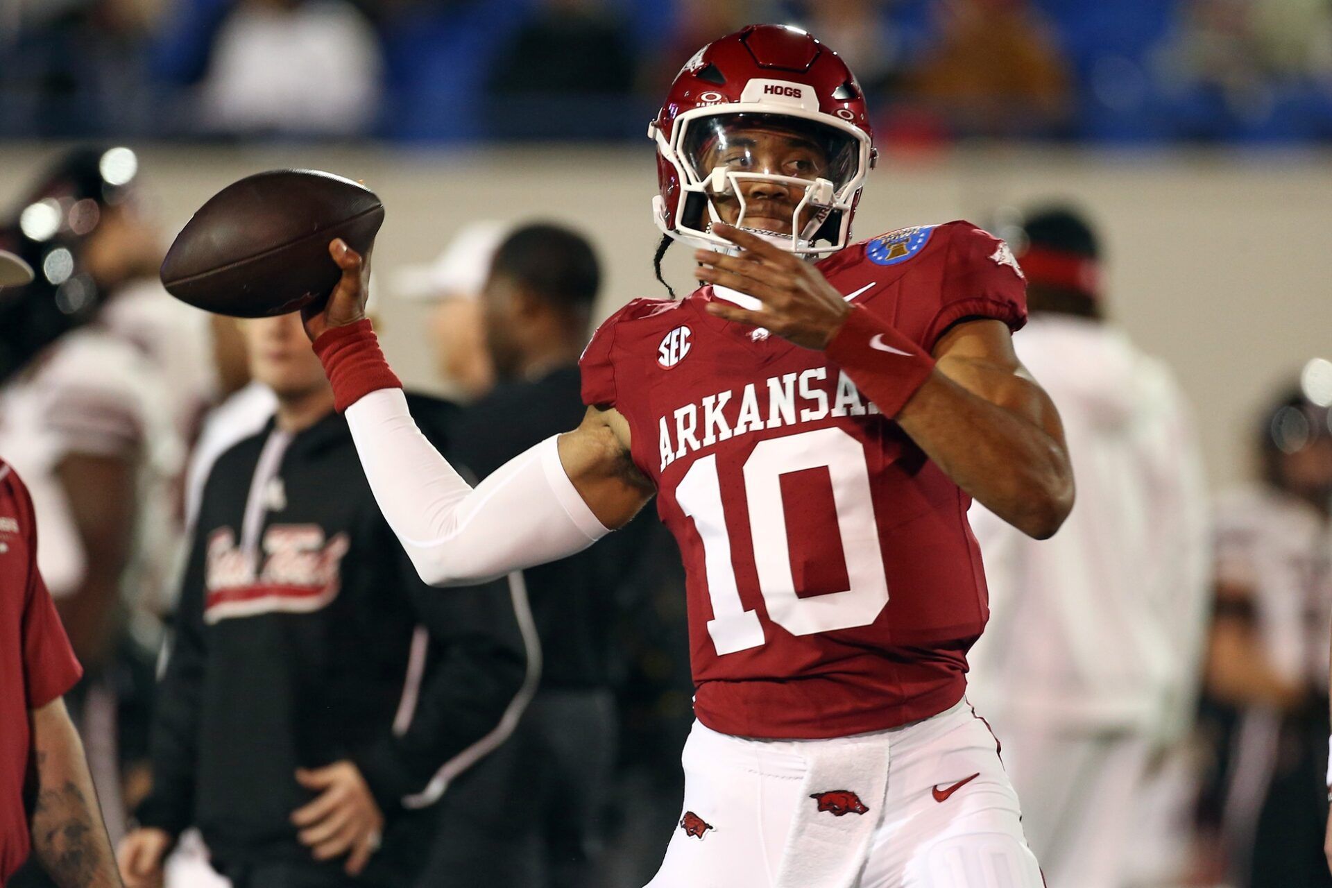 ‘More Than I Expected’ -- Arkansas Star Taylen Green Raves About Bobby ...