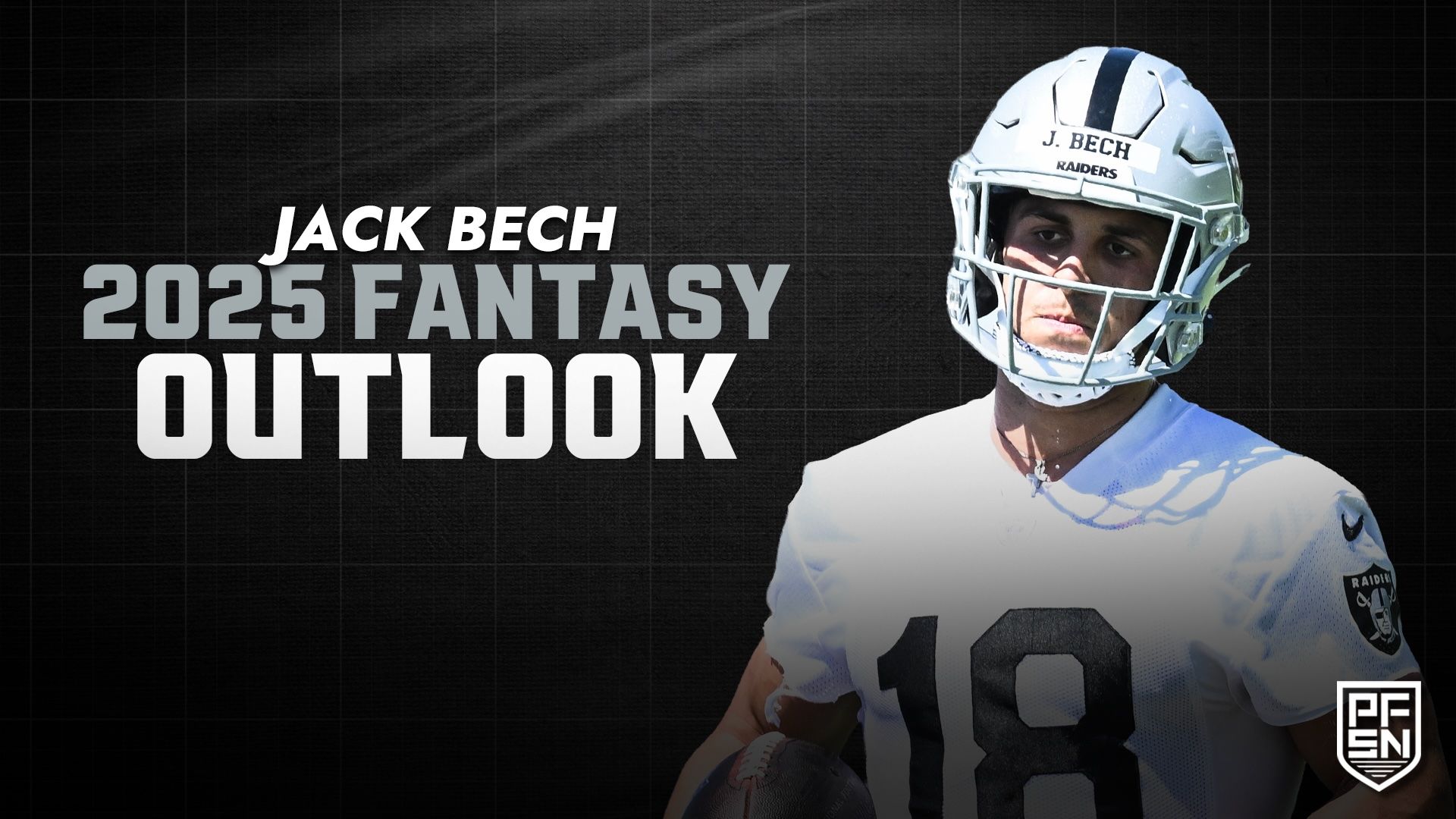 Jack Bech Fantasy Profile: Can the Raiders Rookie Secure the WR2 Role?