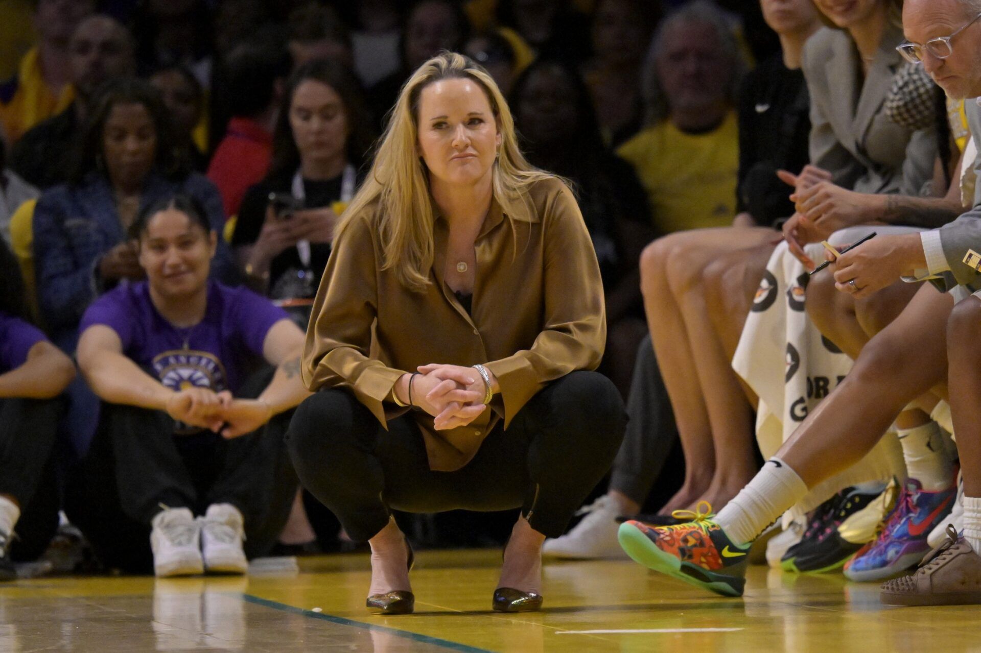 Sparks HC Lynne Roberts Breaks Silence on Signing Julie Vanloo After ...