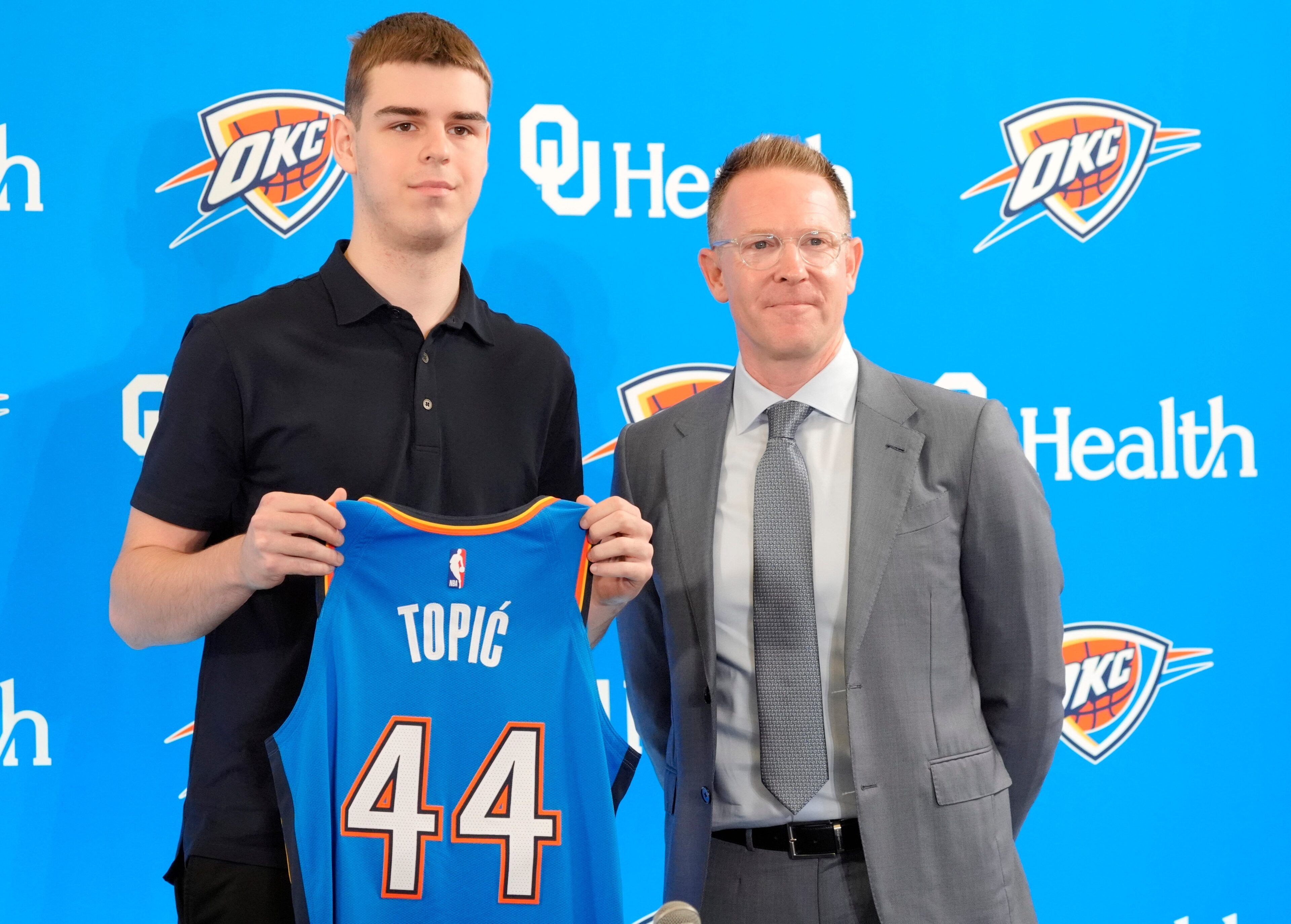 Who Is Nikola Topić? Get to Know the Thunder’s Mystery Man Selected in ...