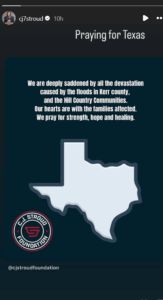 Texans QB C.J. Stroud Shares Heartfelt Message After Devastating Flood ...