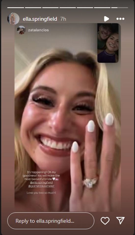IN PICS: LSU QB Garrett Nussmeier Shares Personal Life Update With Longtime GF Ella Springfield ...