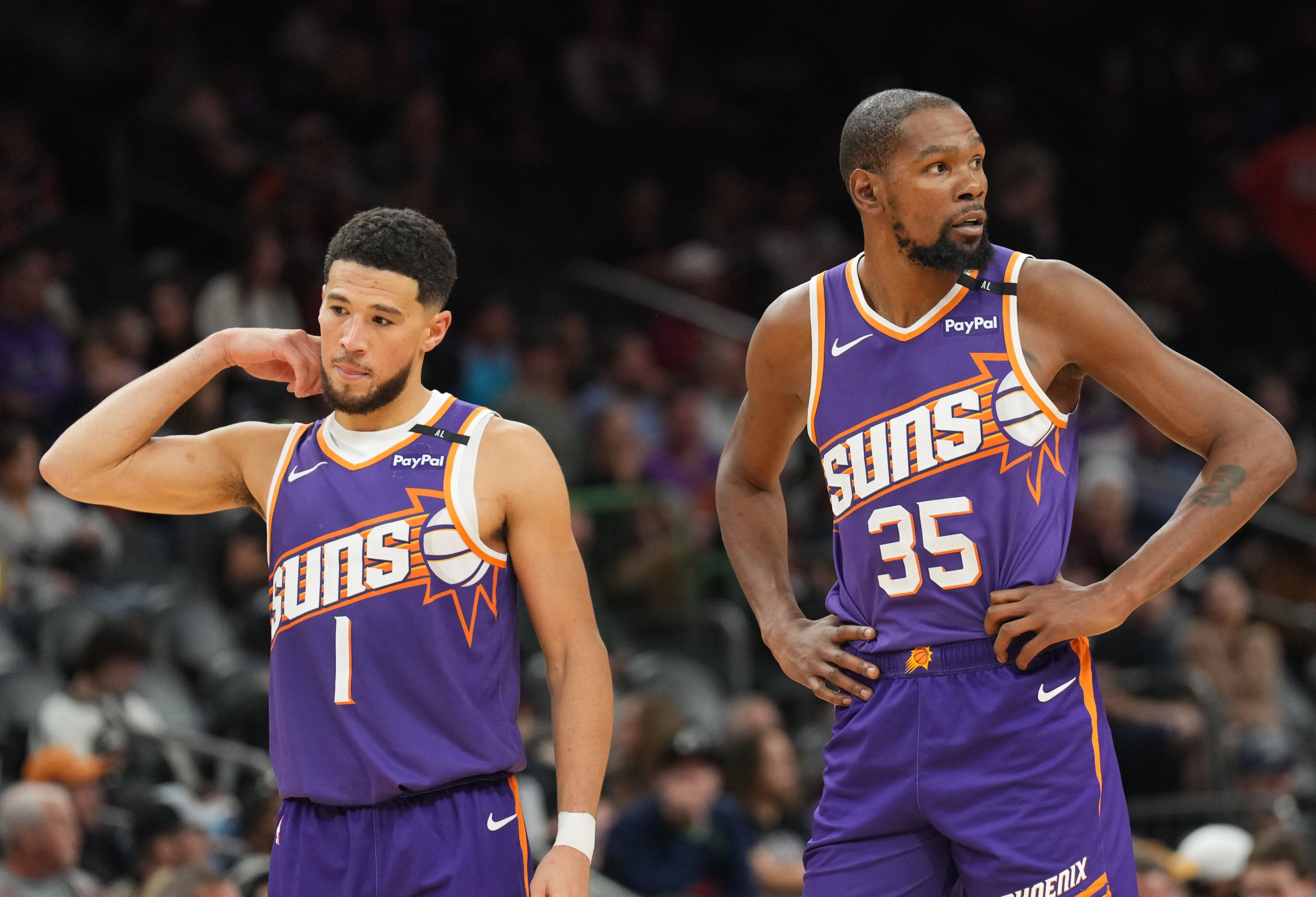 Kevin Durant Pens Heartfelt Note About Leaving Phoenix, Suns Superstar Devin Booker Reacts With ...