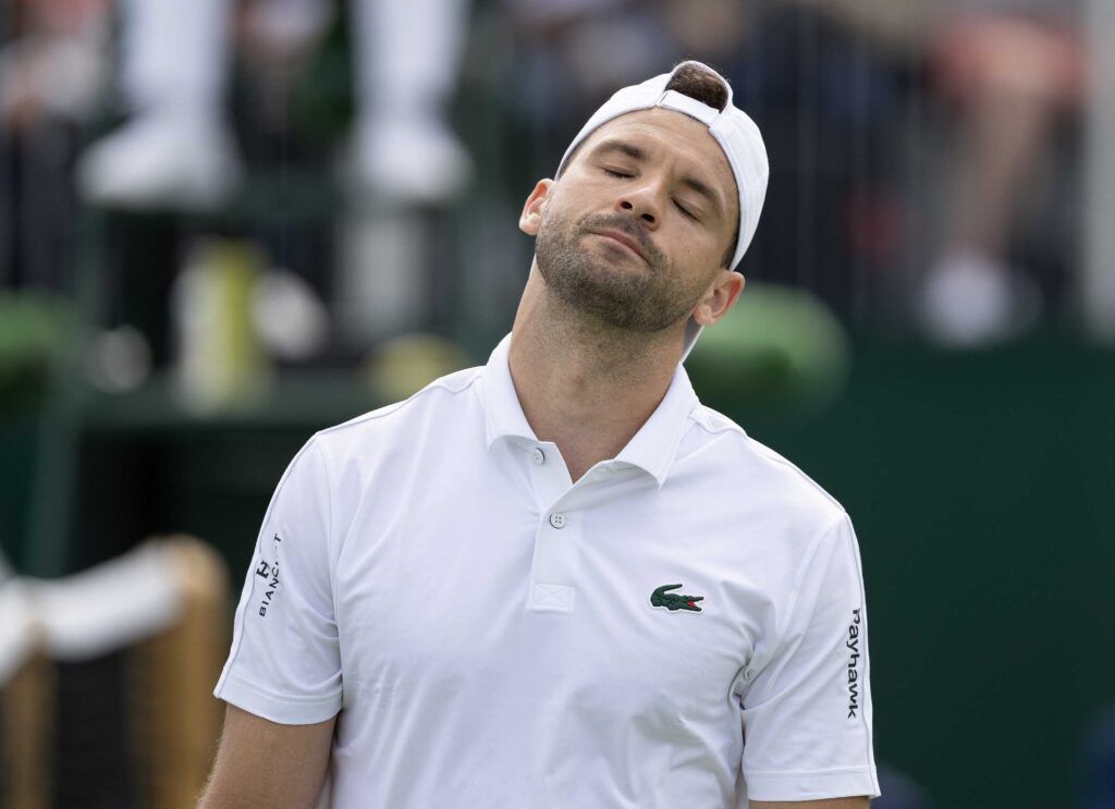 What Exactly Happened to Grigor Dimitrov at Wimbledon? Tennis World in ...