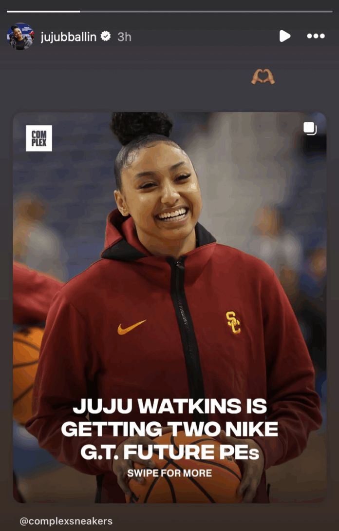 Following AJ Dybantsa's Exclusive Shoe Drop, USC Superstar JuJu Watkins Confirms Nike Deal Of ...