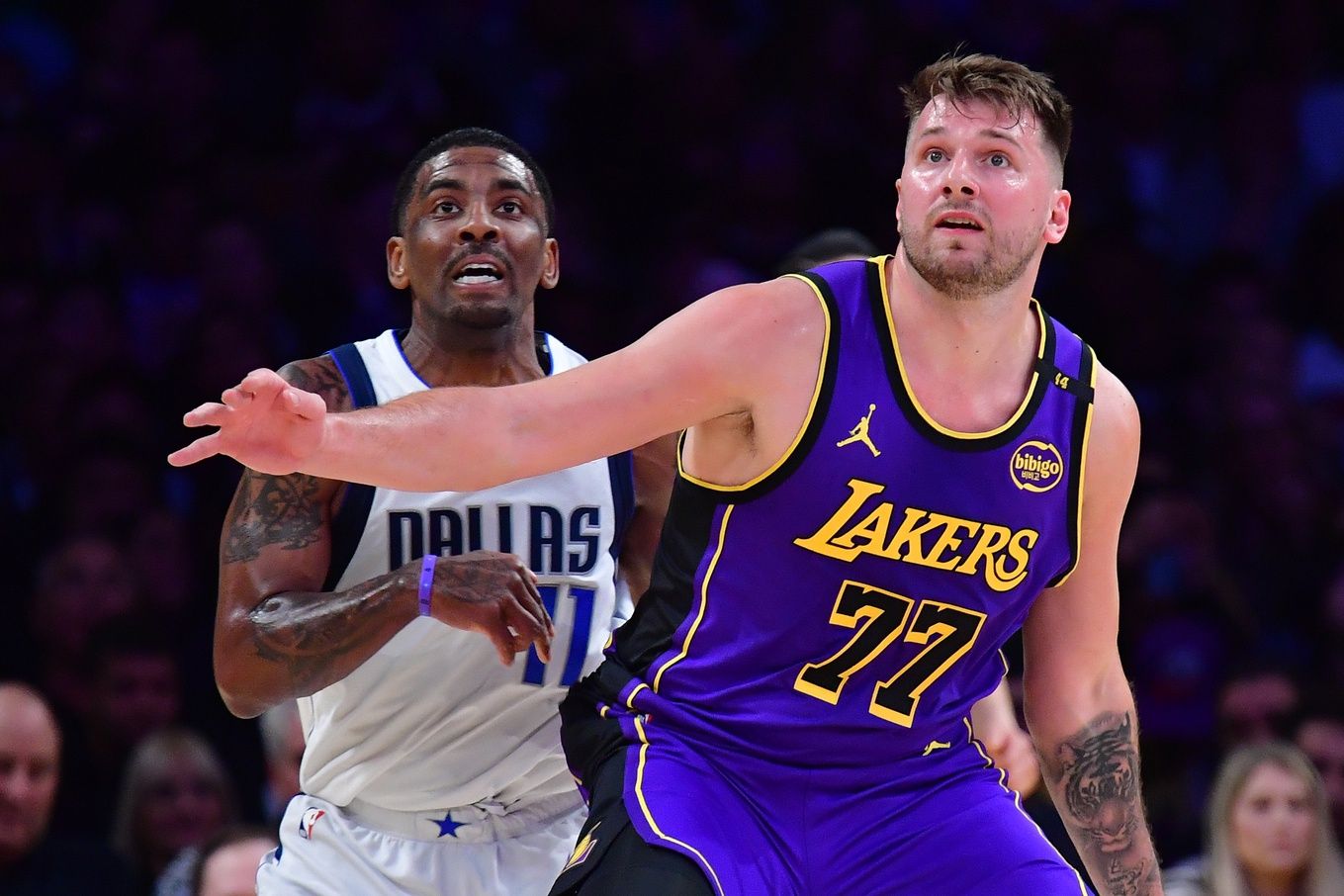 Lakers Superstar Luka Dončić Goes Viral After Calling Former Mavs Teammate Kyrie Irving During ...