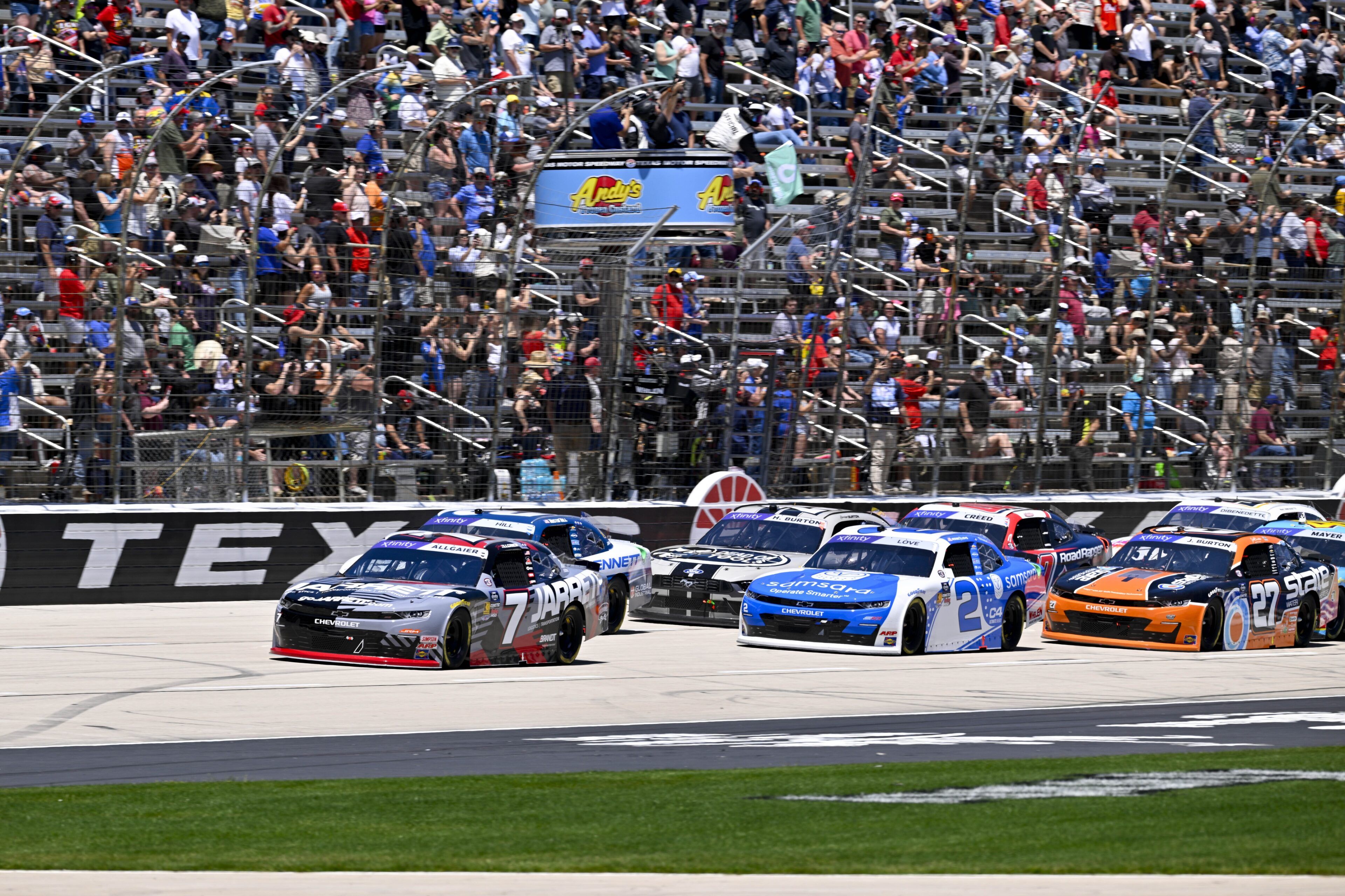 Sonoma Xfinity Starting Lineup: SVG Edges Connor Zilisch for Front Row ...