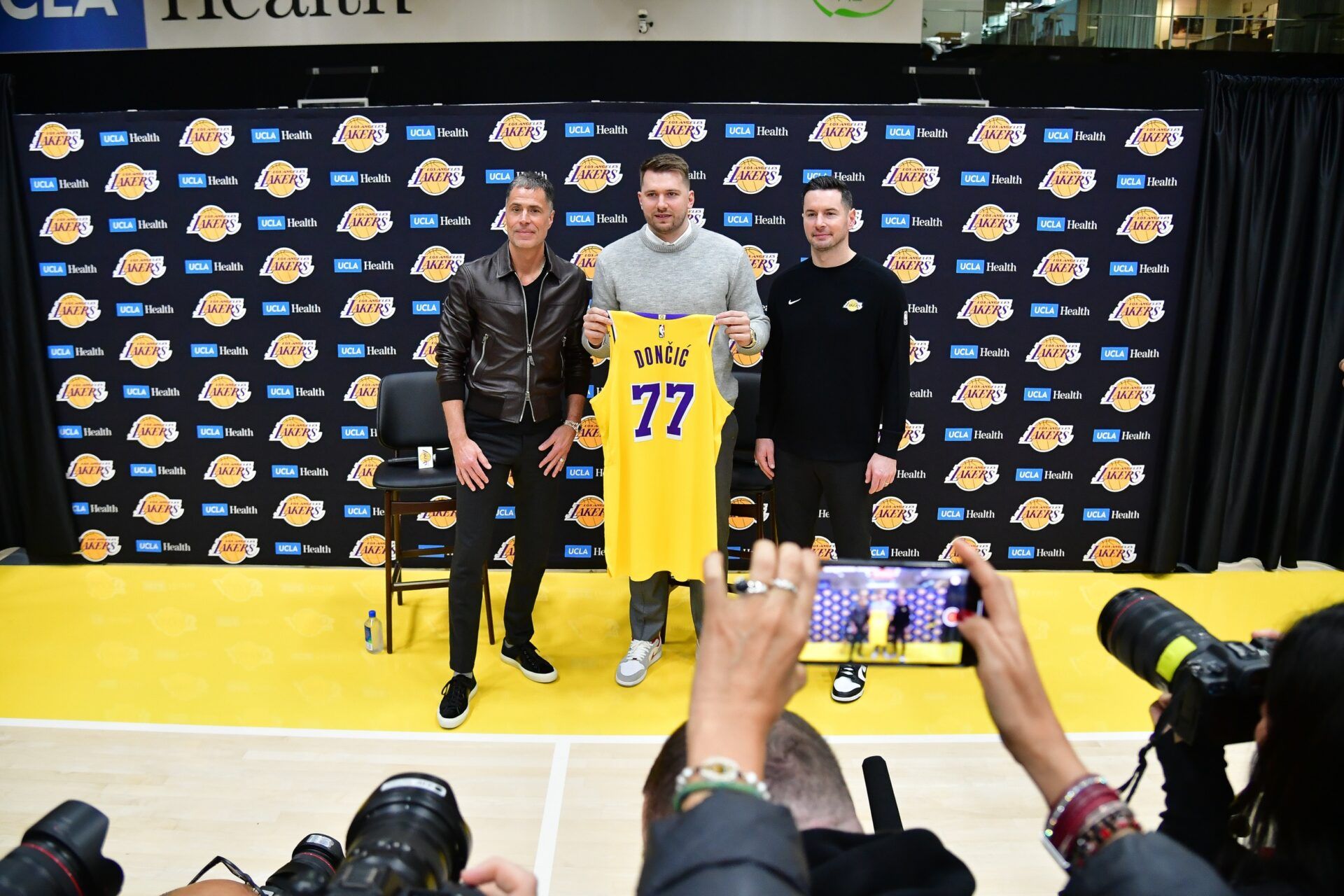 NBA Insiders Reveal How Rob Pelinka, JJ Redick Earned Lakers Star Luka ...